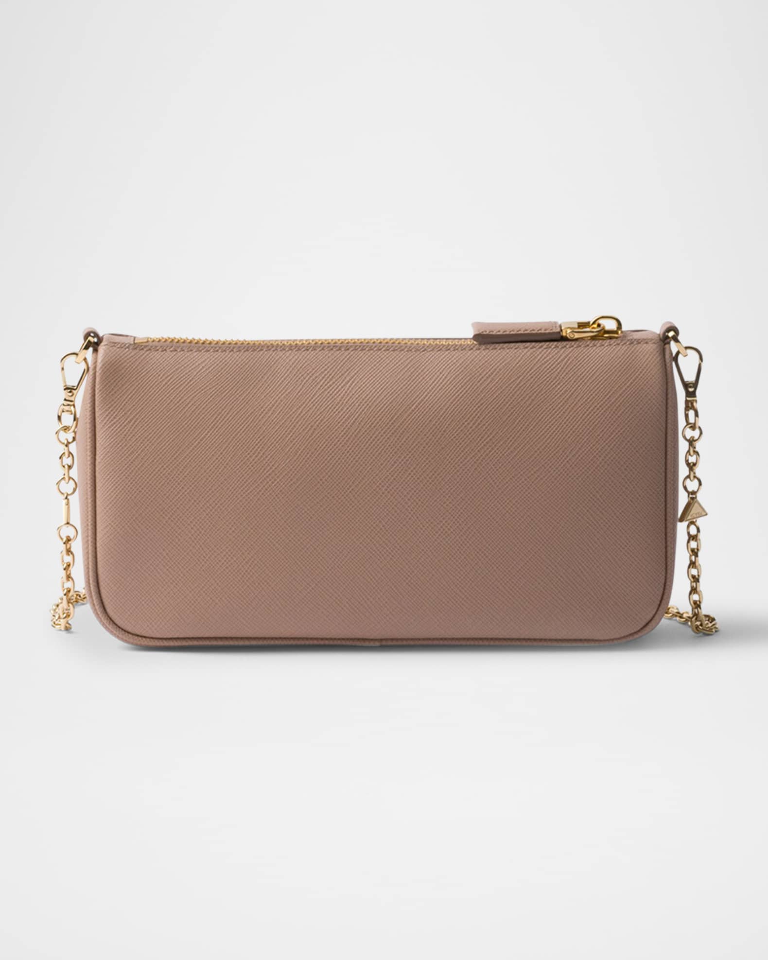 Prada Saffiano Leather Chain Strap Mini Shoulder Bag | Neiman Marcus