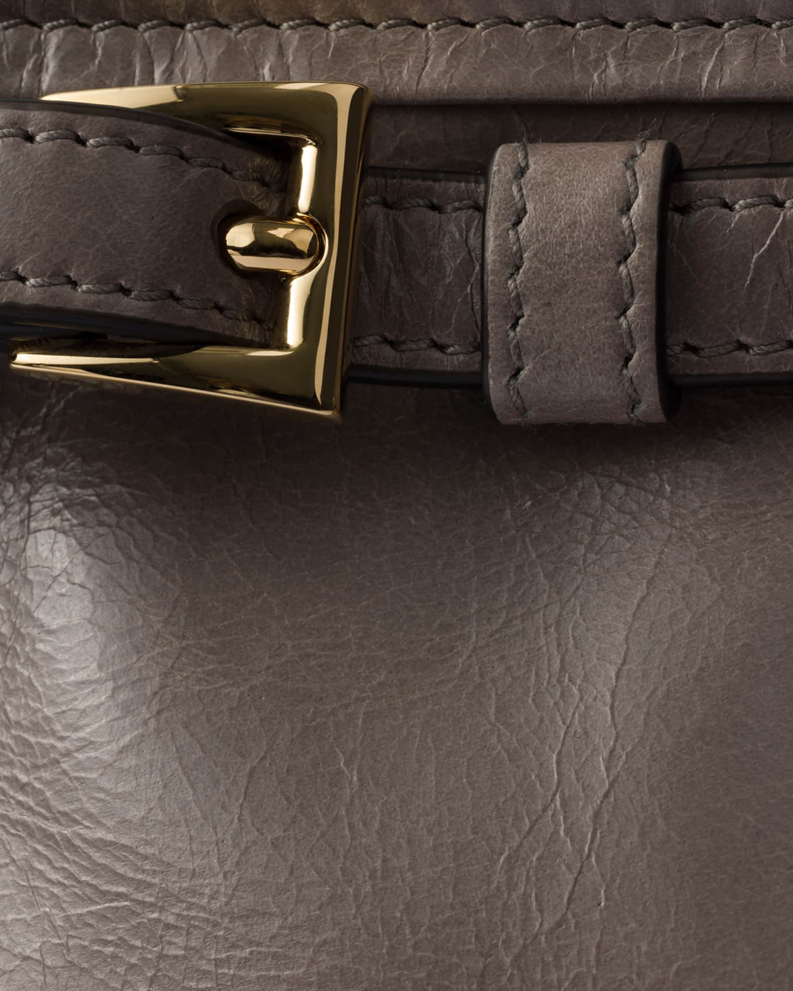 Prada Bonnie Small Glossy Leather East-West Shoulder Bag | Neiman Marcus