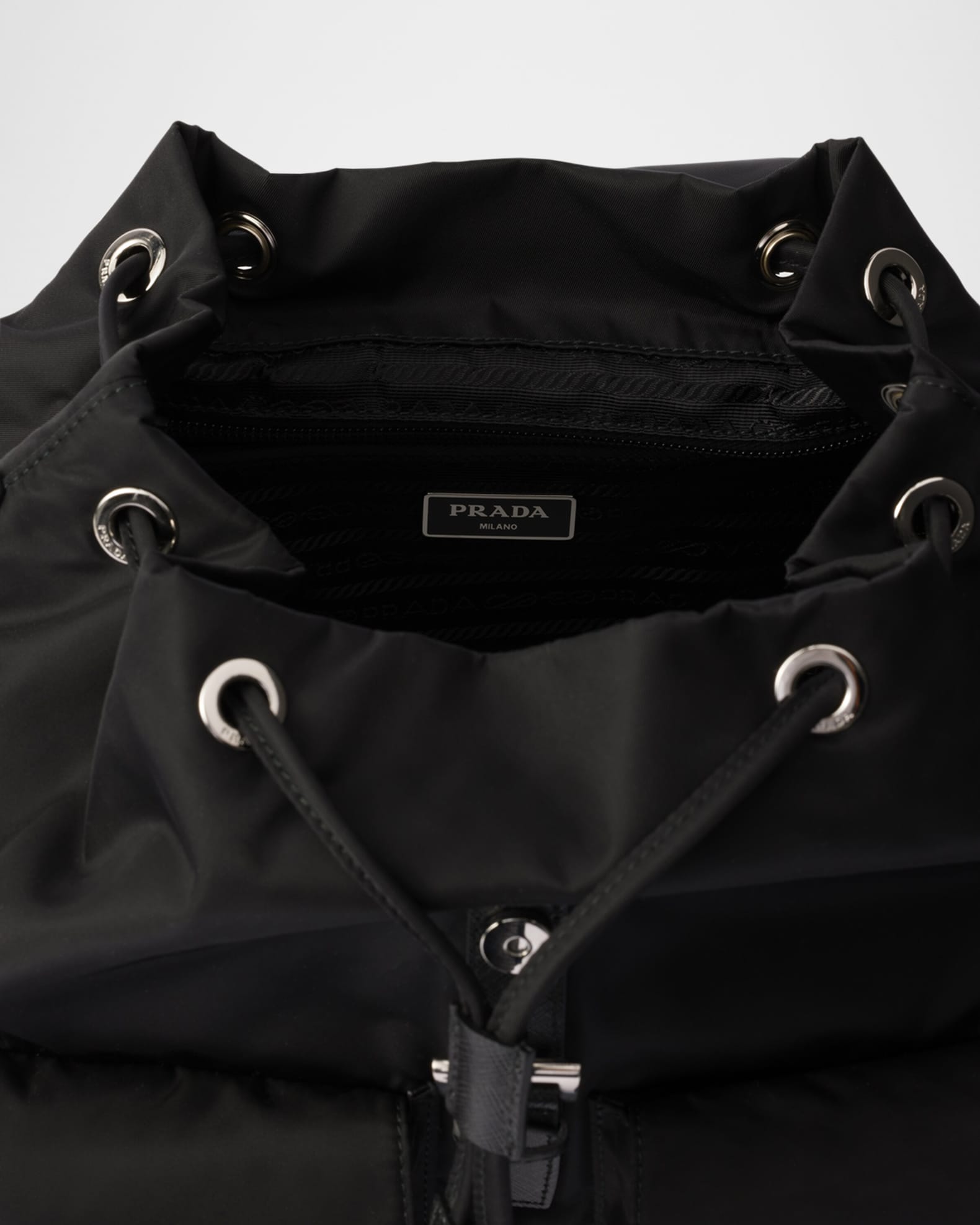 prada vela nylon backpack