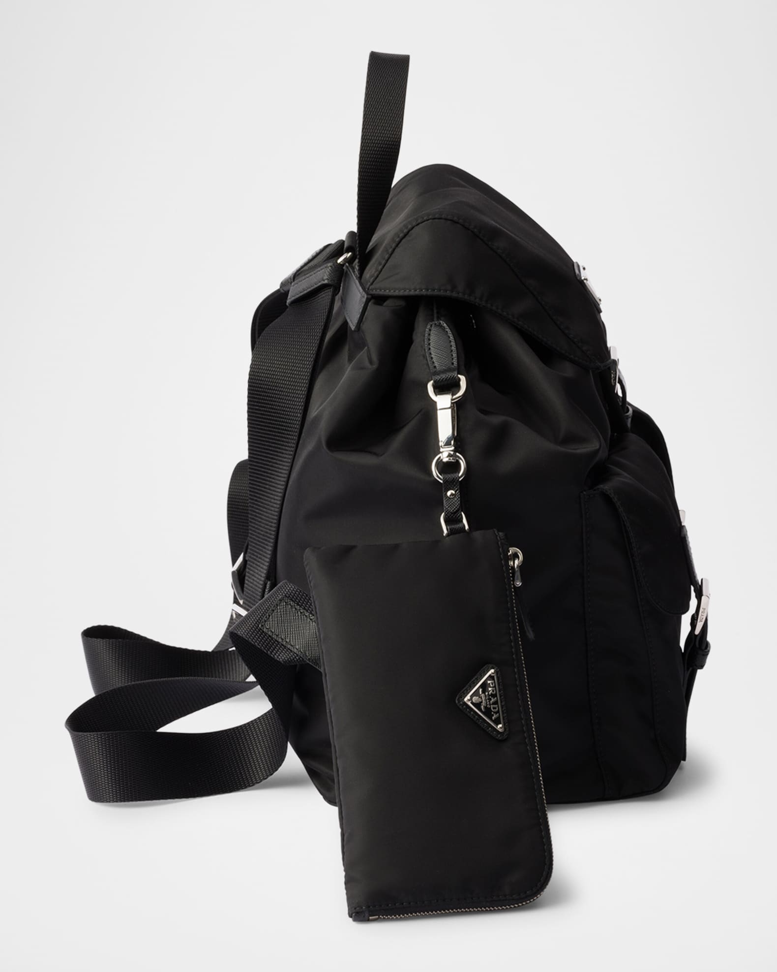 prada vela nylon backpack