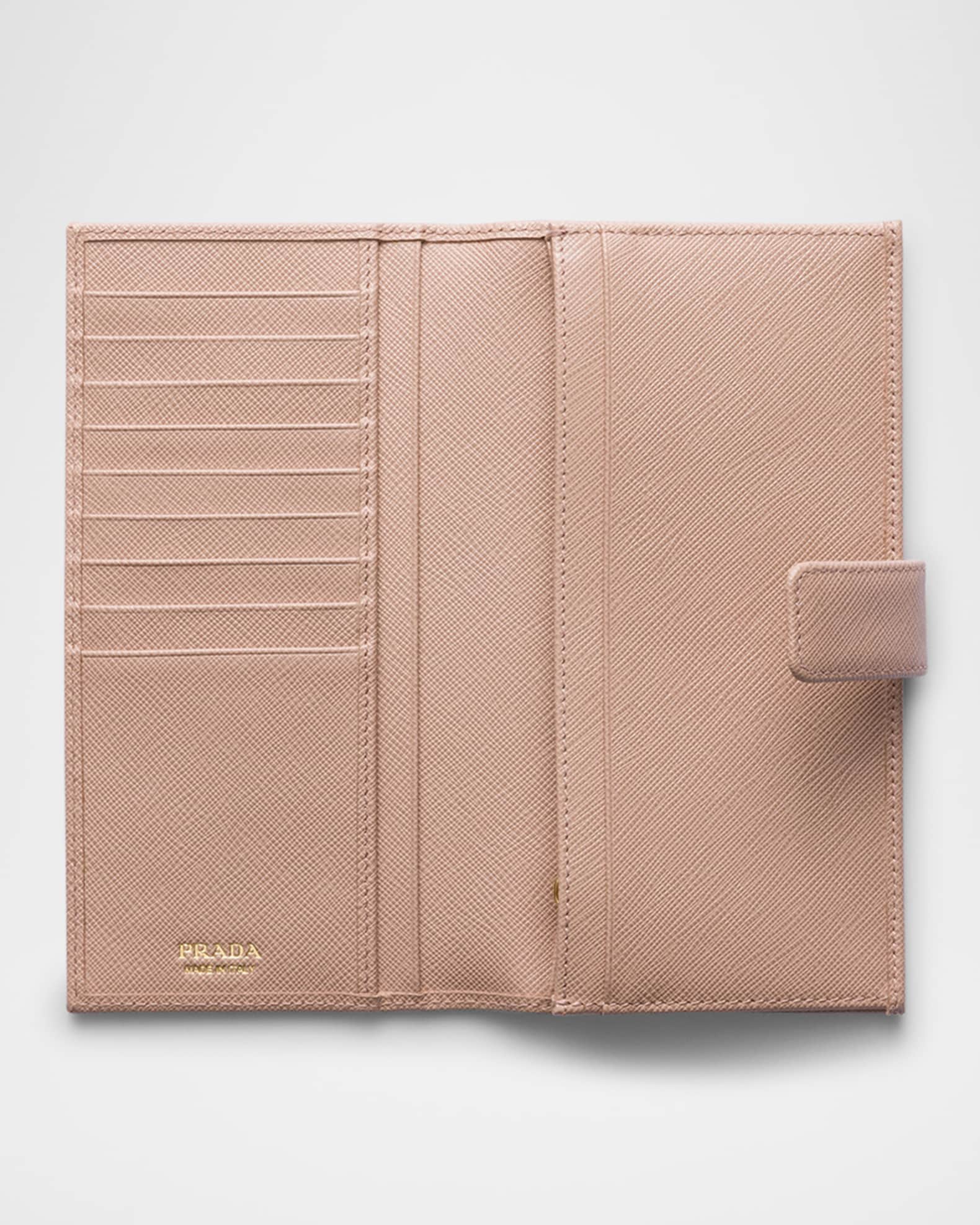 Prada Large Saffiano Leather Bifold Wallet | Neiman Marcus