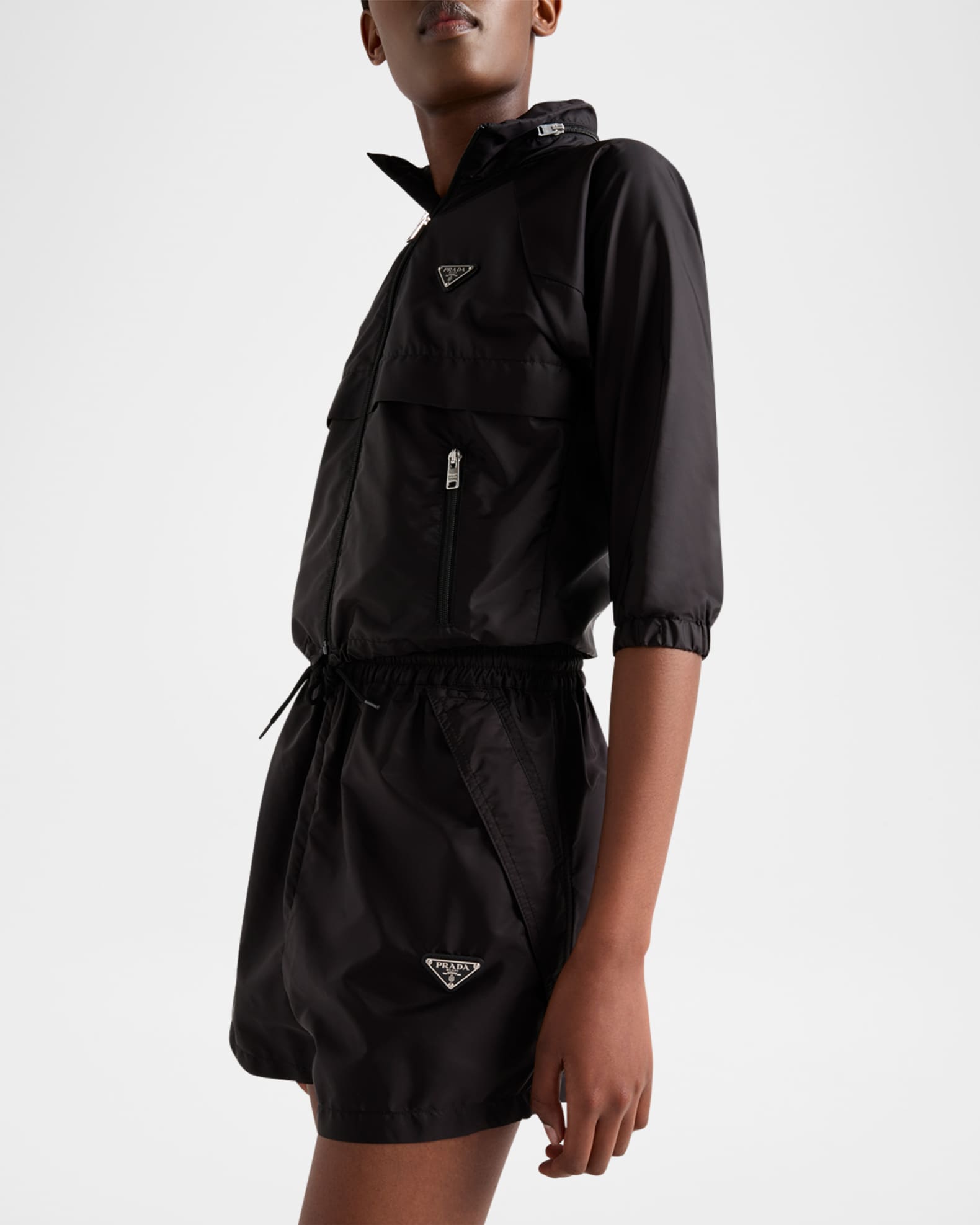 Prada Light Re-Nylon Shorts | Neiman Marcus