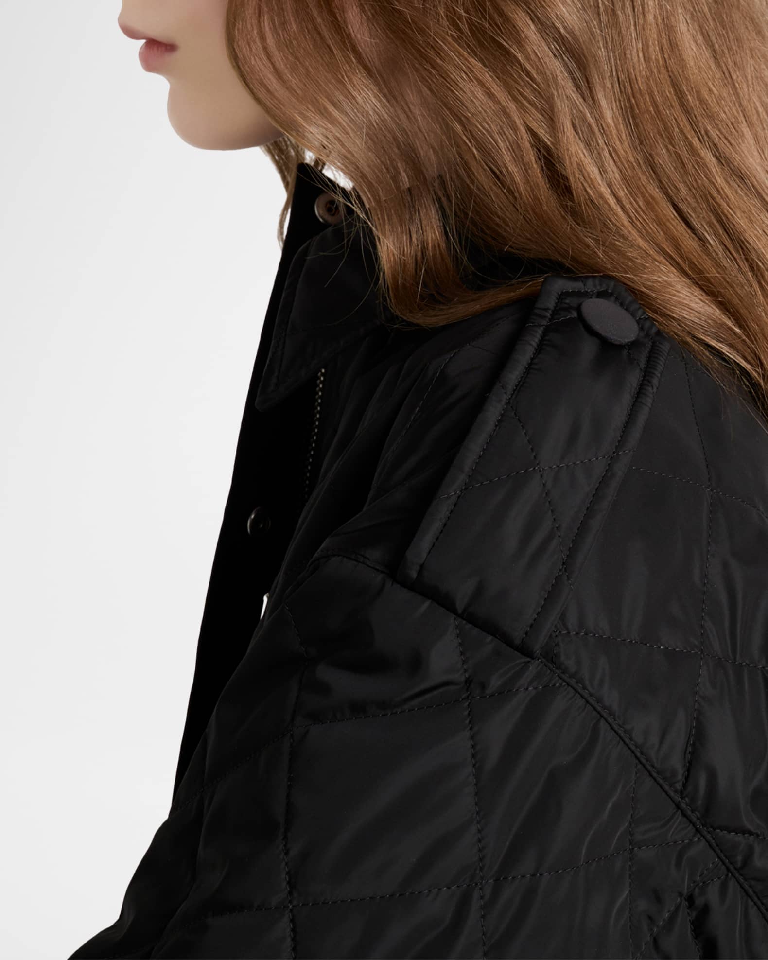 Prada Quilted Lightweight Re-Nylon Crop Blouson Jacket | Neiman Marcus