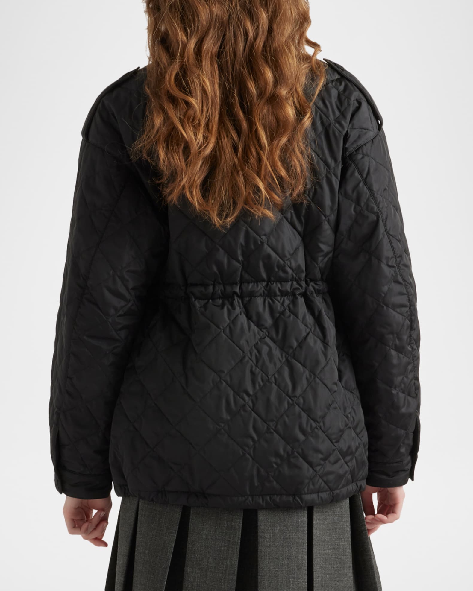 Prada Quilted Lightweight Re-Nylon Blouson Jacket | Neiman Marcus