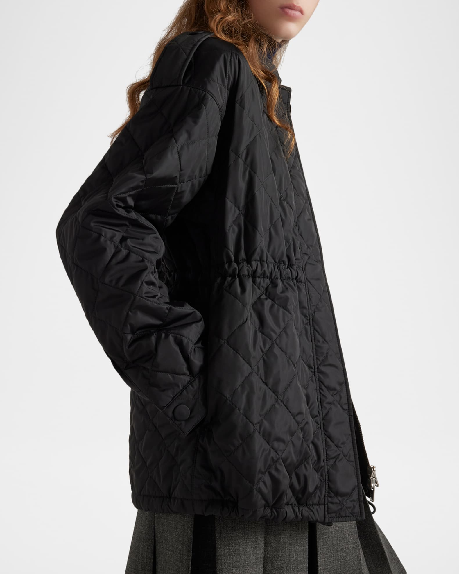 Prada Quilted Lightweight Re-Nylon Blouson Jacket | Neiman Marcus