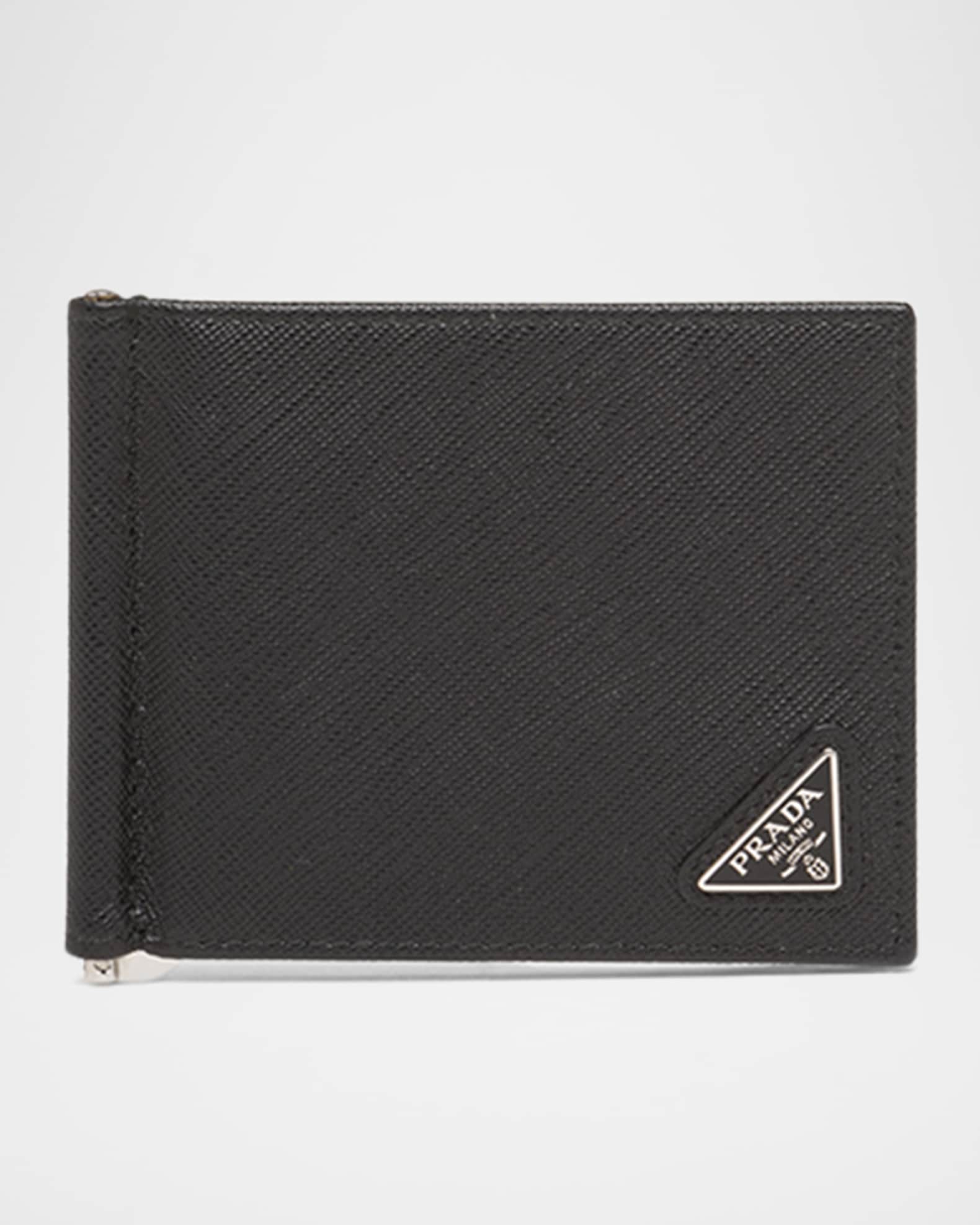 Prada Mp Saffiano Leather Wallet | Neiman Marcus
