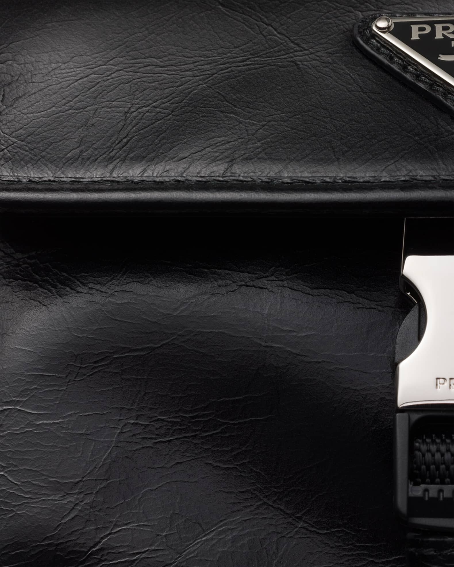 Prada Men's Leather Smartphone Case | Neiman Marcus