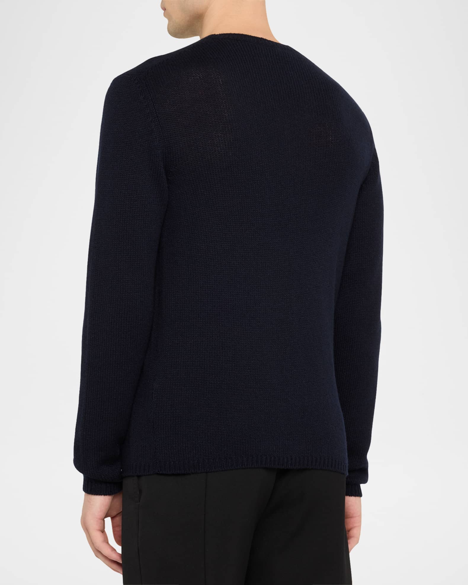 Prada Men's Cashmere Crewneck Sweater | Neiman Marcus