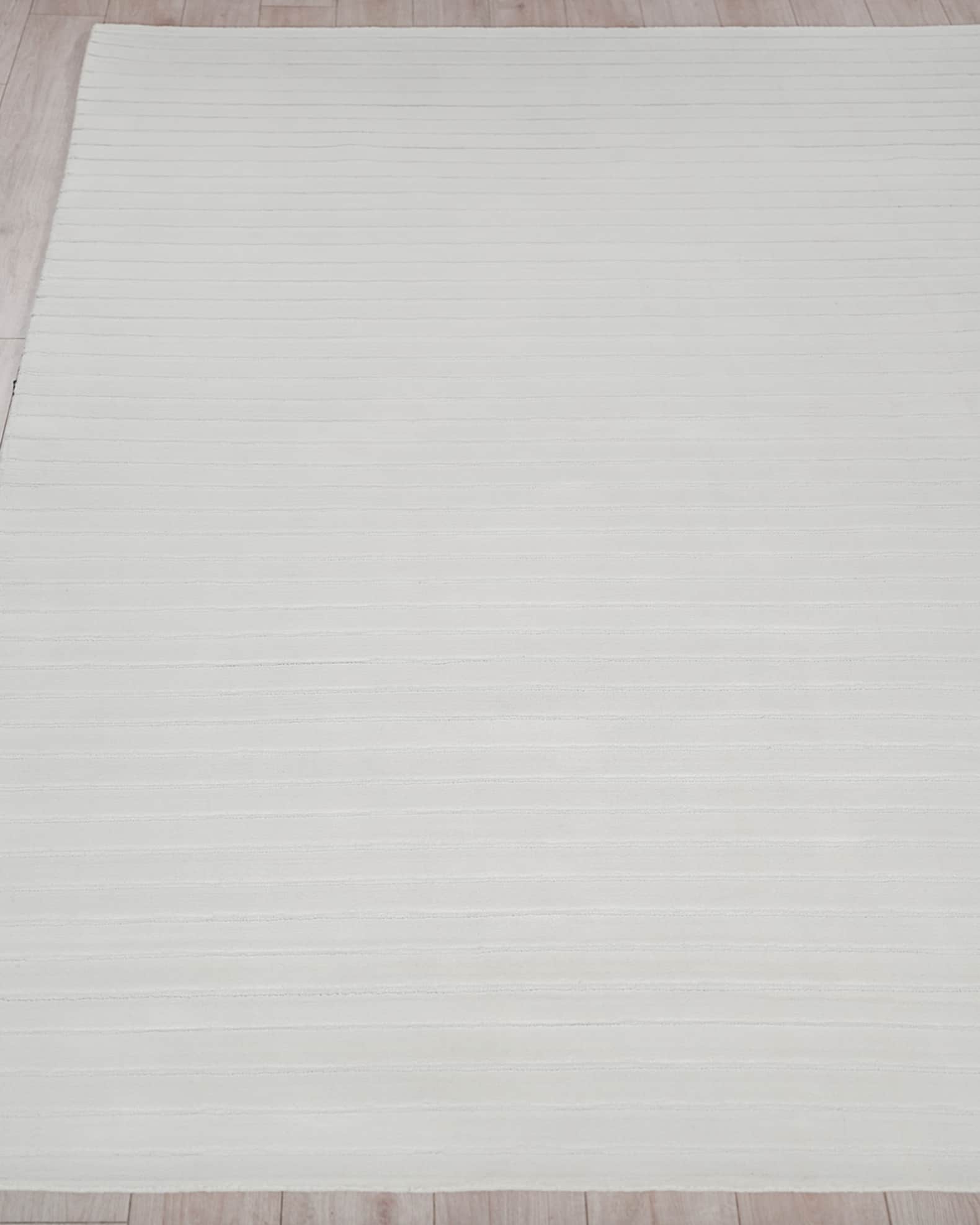 Exquisite Rugs Amani Hand-Loomed White Rug, 9' x 12' | Neiman Marcus