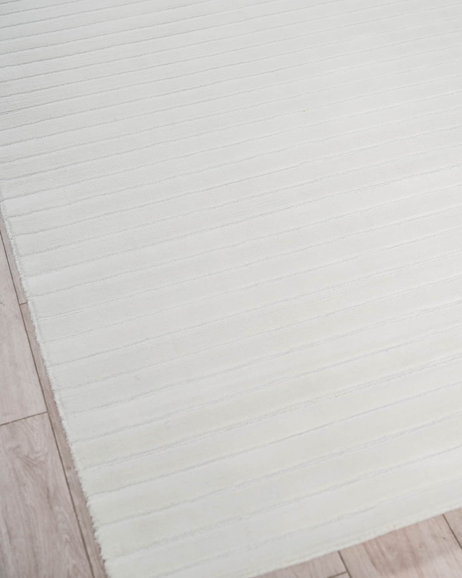Exquisite Rugs Amani Hand-Loomed White Rug, 9' x 12' | Neiman Marcus