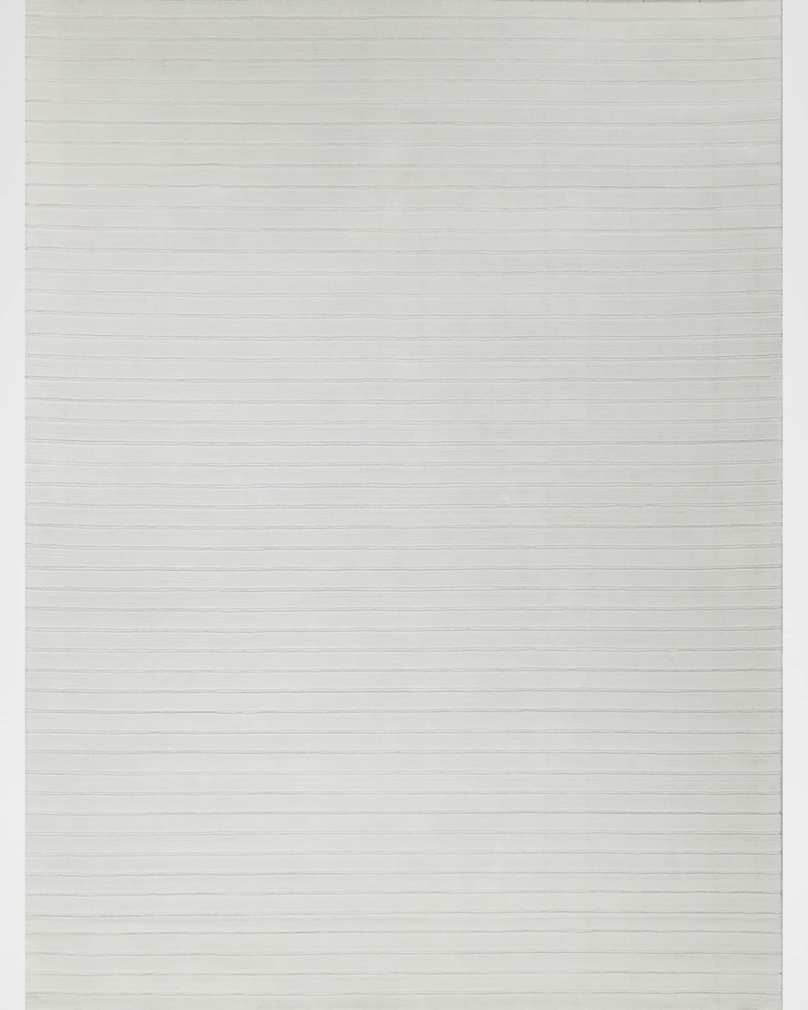 Exquisite Rugs Amani Hand-Loomed White Rug, 9' x 12' | Neiman Marcus