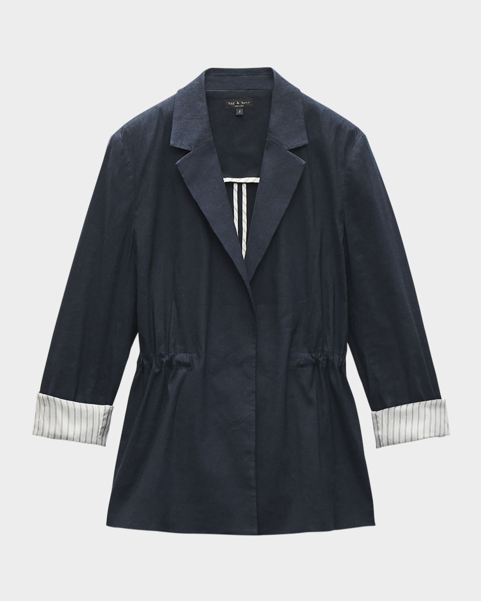 Rag & Bone Spencer Linen Blazer | Neiman Marcus