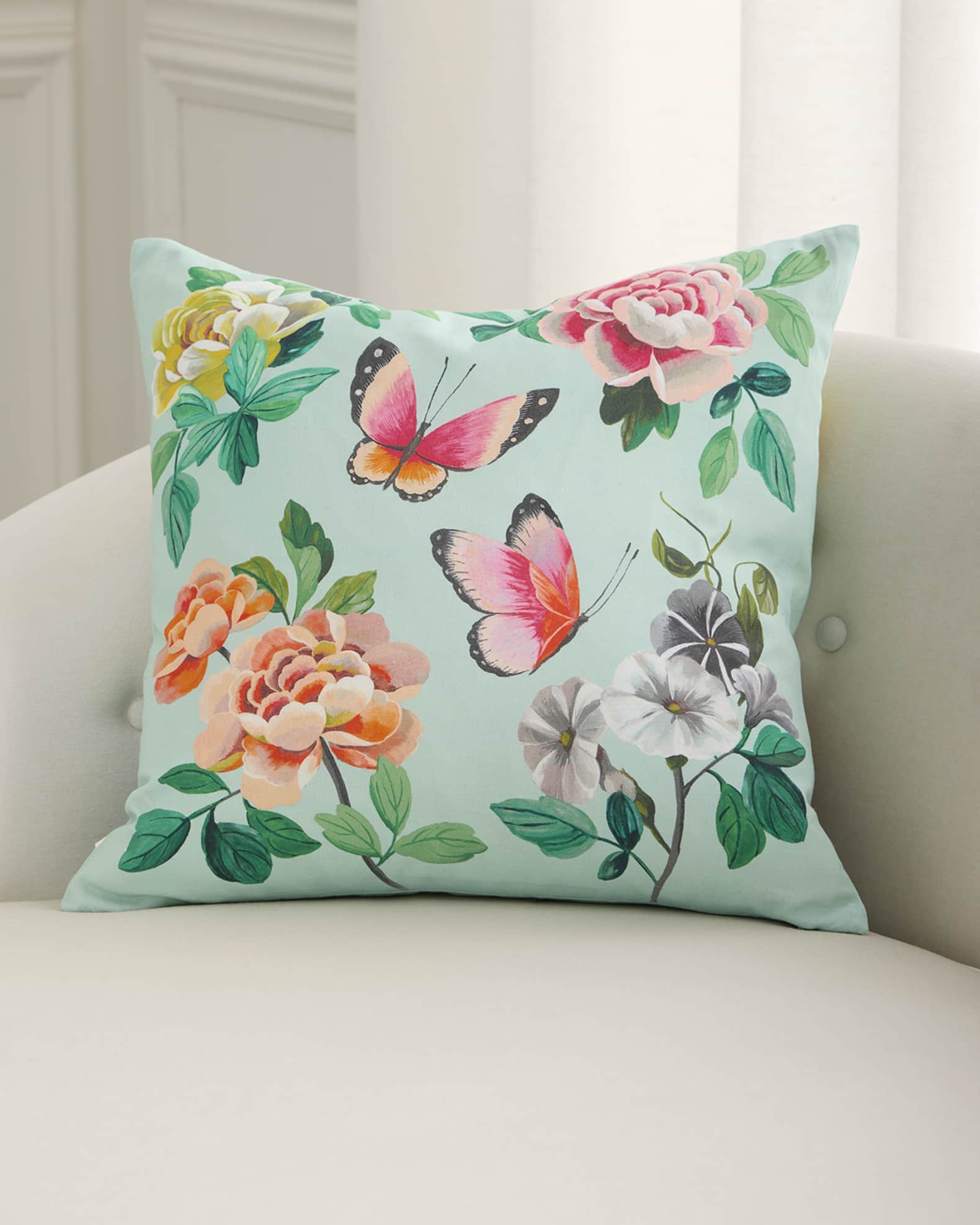 Designers Guild Miraflores Decorative Pillow, 20" Square | Neiman Marcus