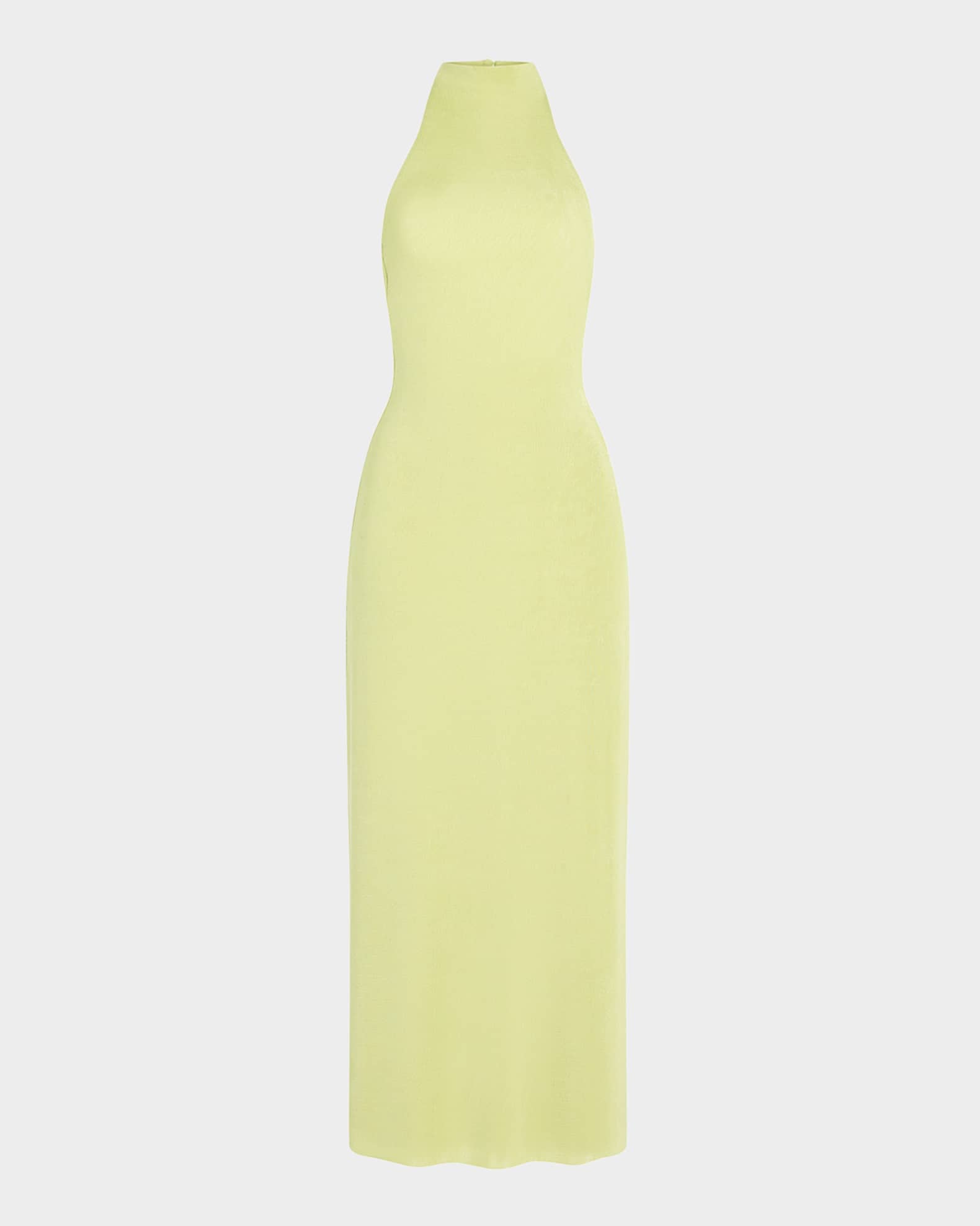 SEROYA Carli Halter Midi Dress | Neiman Marcus