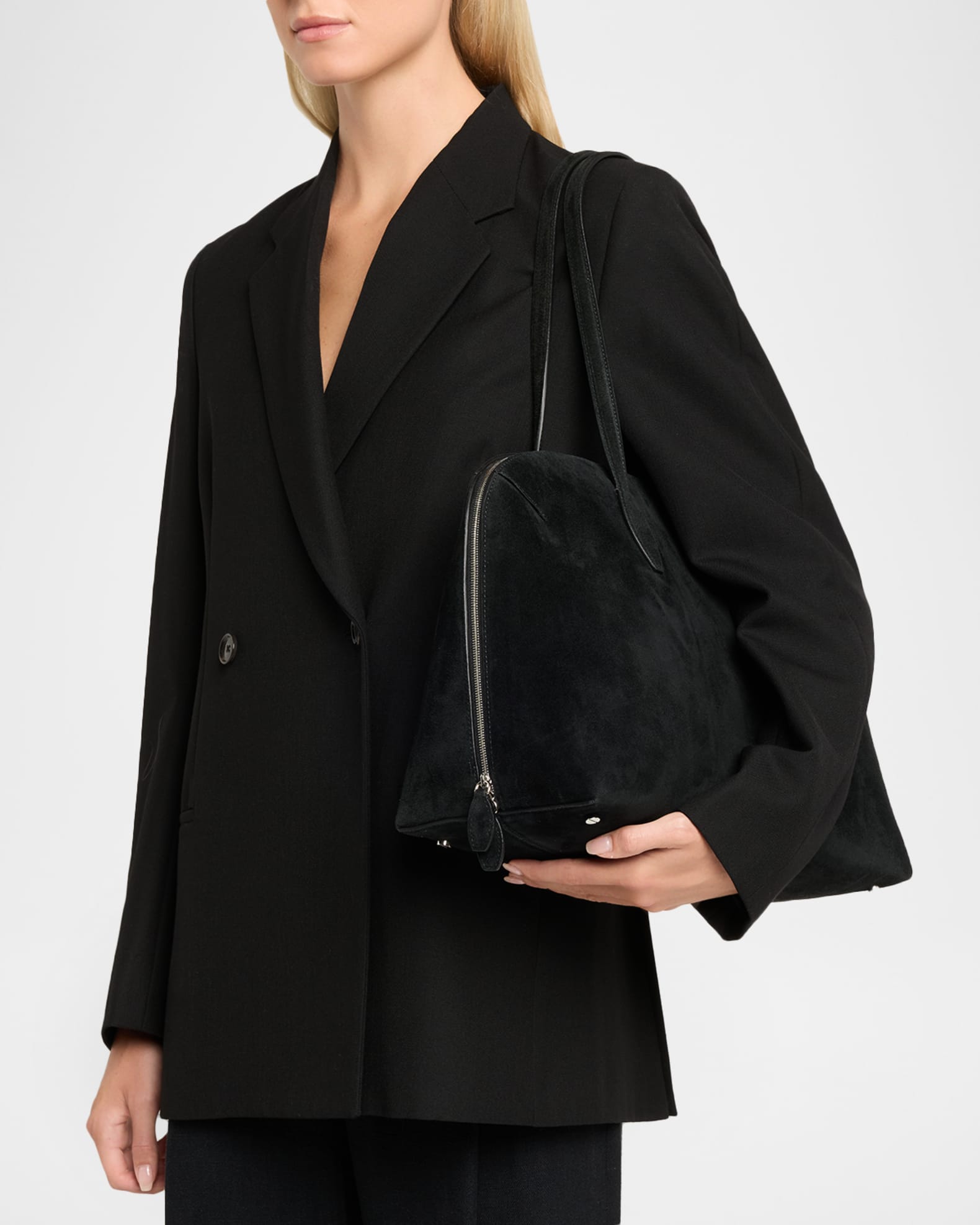 Toteme Suede Day Tote Bag | Neiman Marcus