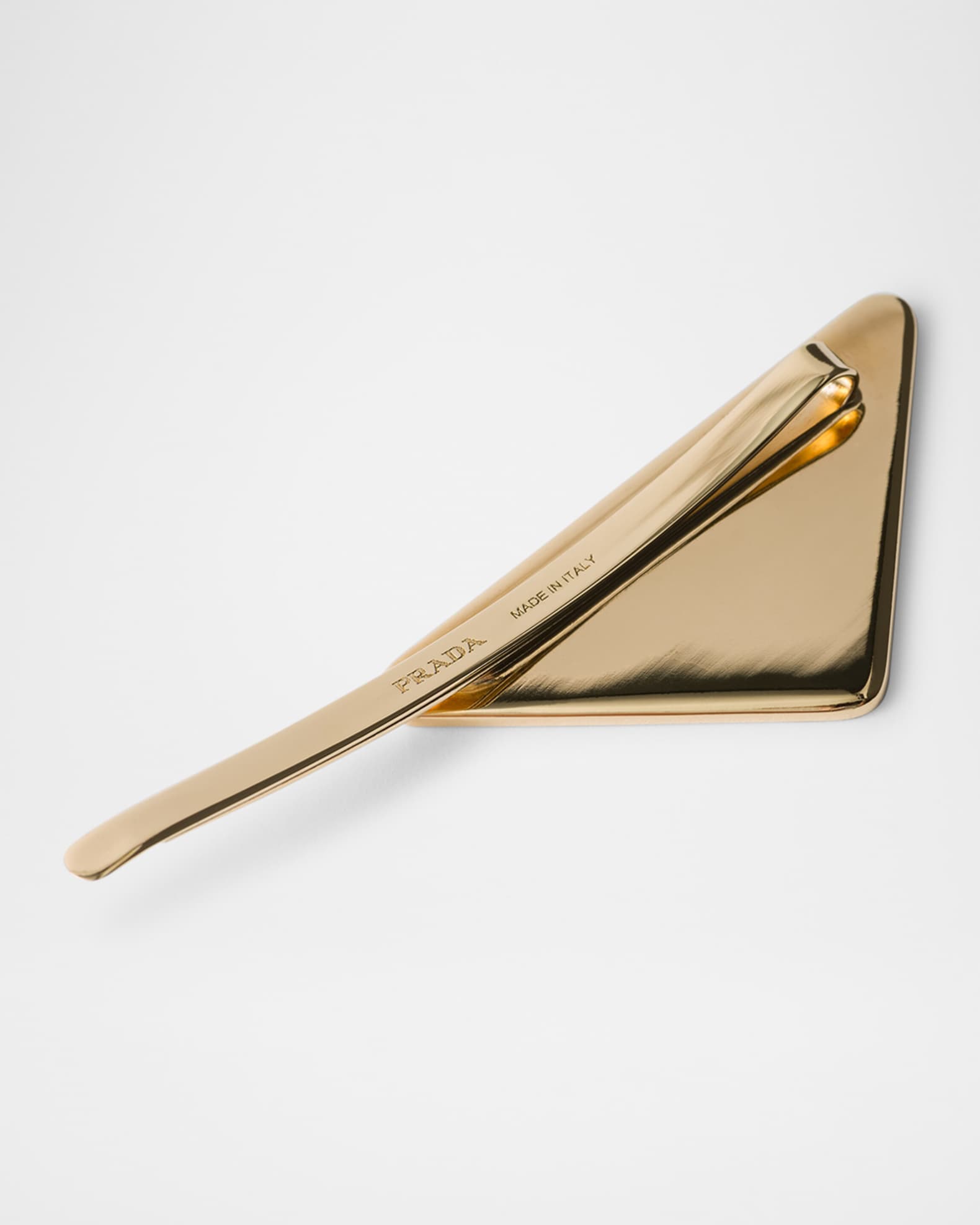 Prada Metal Triangle Bobby Pins | Neiman Marcus
