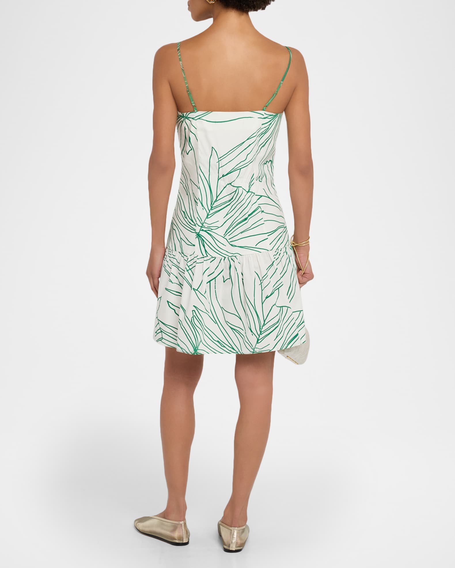 Marie Oliver Anita Drop-Waist Mini Dress | Neiman Marcus
