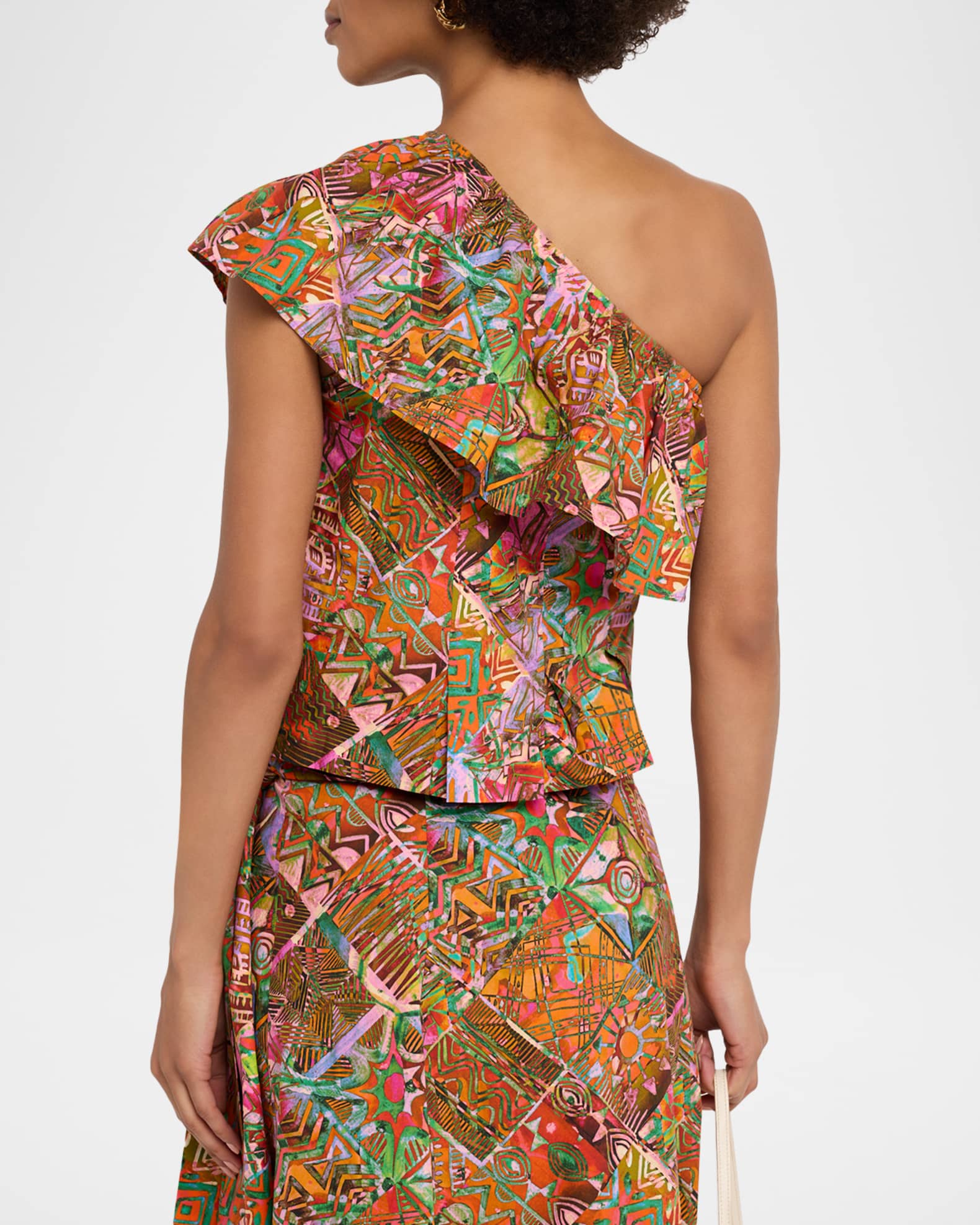 Marie Oliver Tahiti McCauley Asymmetric Top | Neiman Marcus