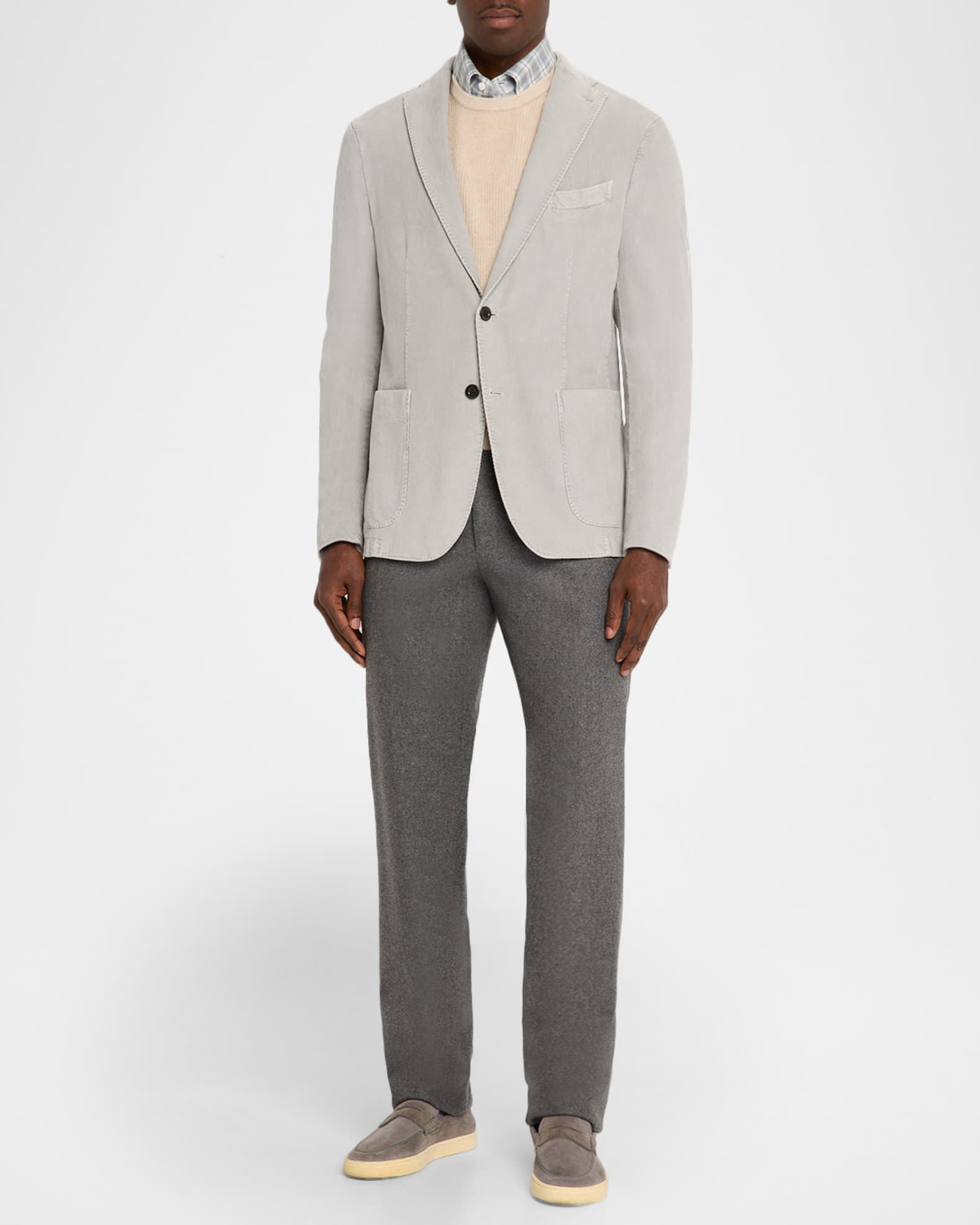 Boglioli Men's Corduroy Two-Button Jacket | Neiman Marcus