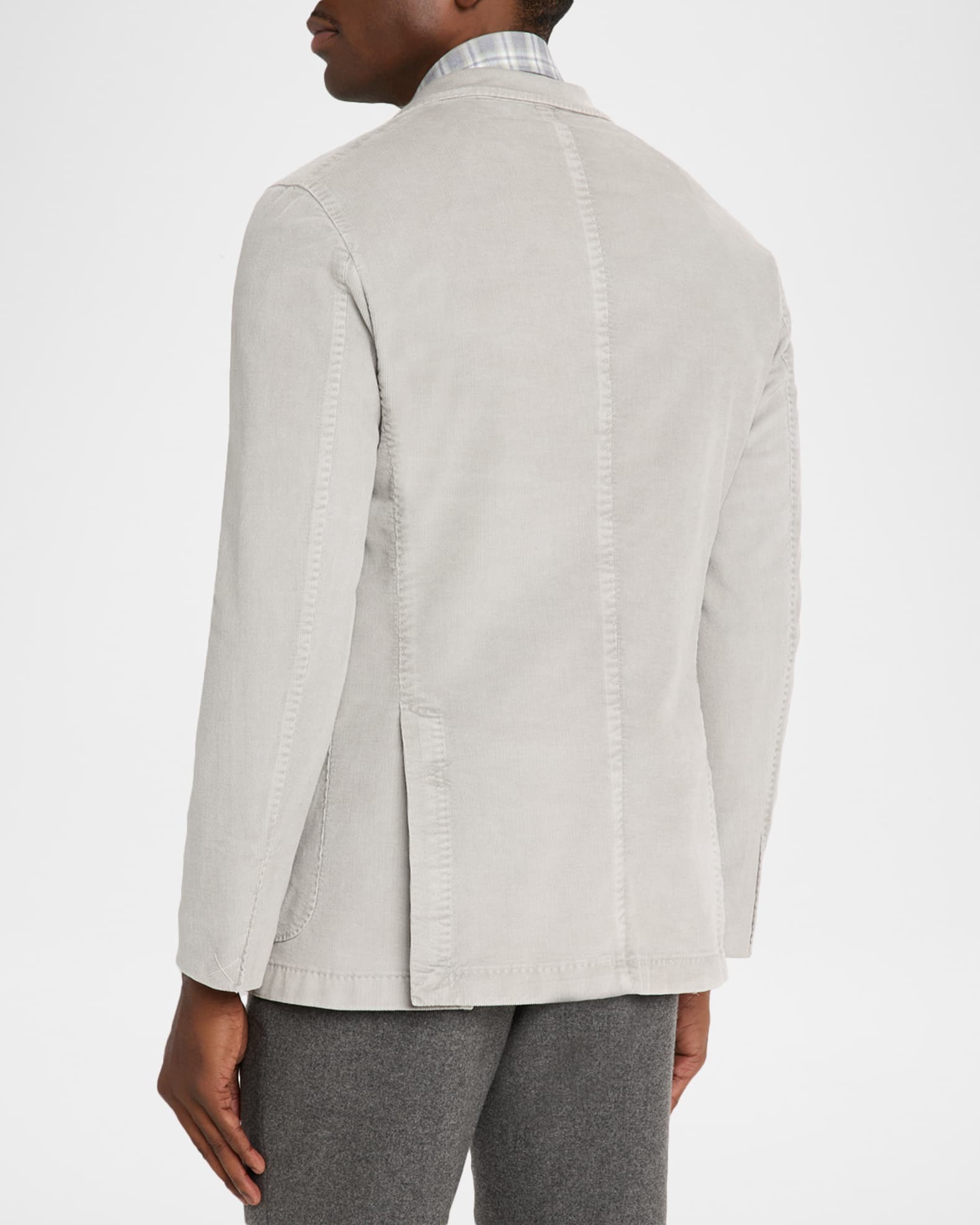 Boglioli Men's Corduroy Two-Button Jacket | Neiman Marcus