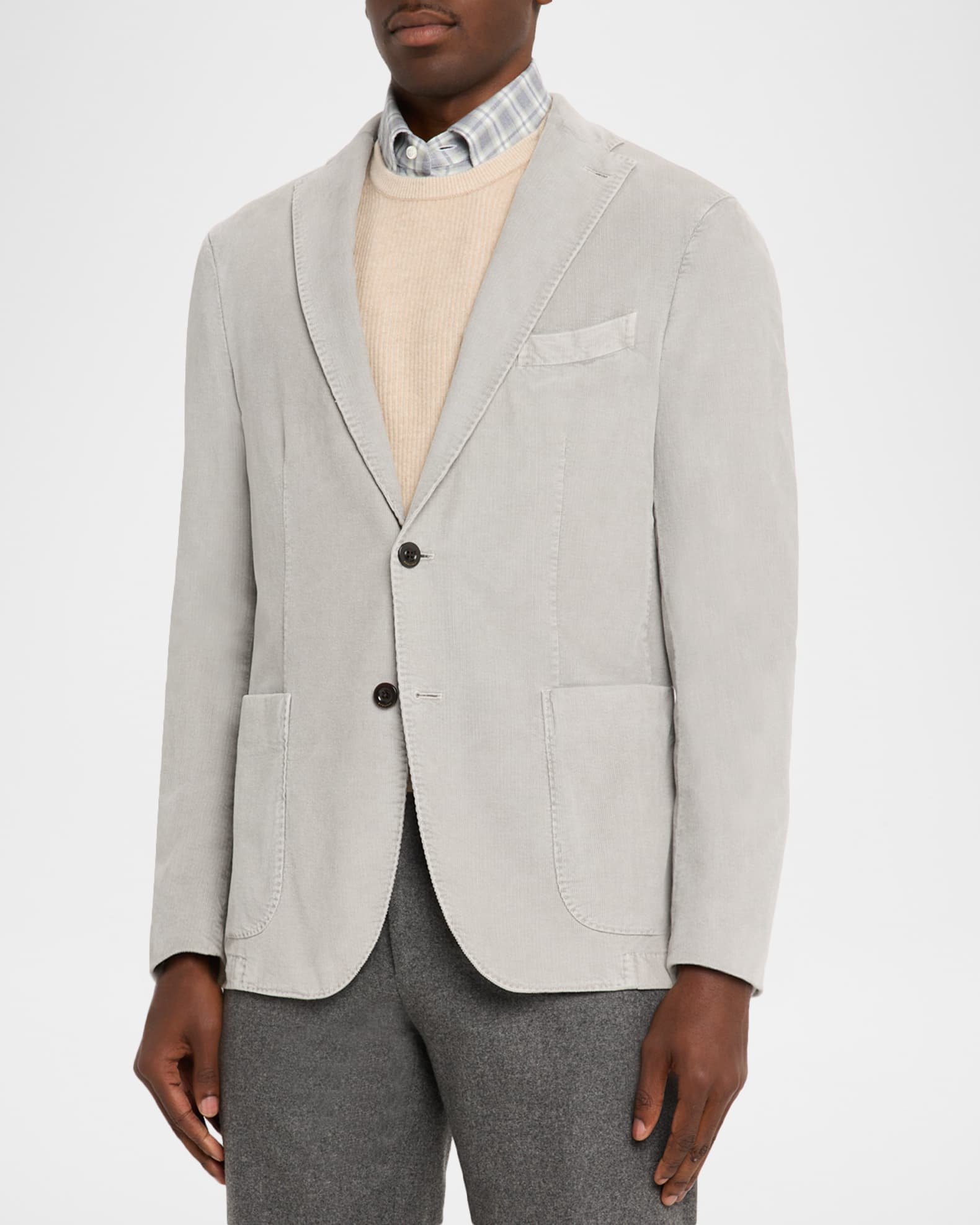 Boglioli Men's Corduroy Two-Button Jacket | Neiman Marcus