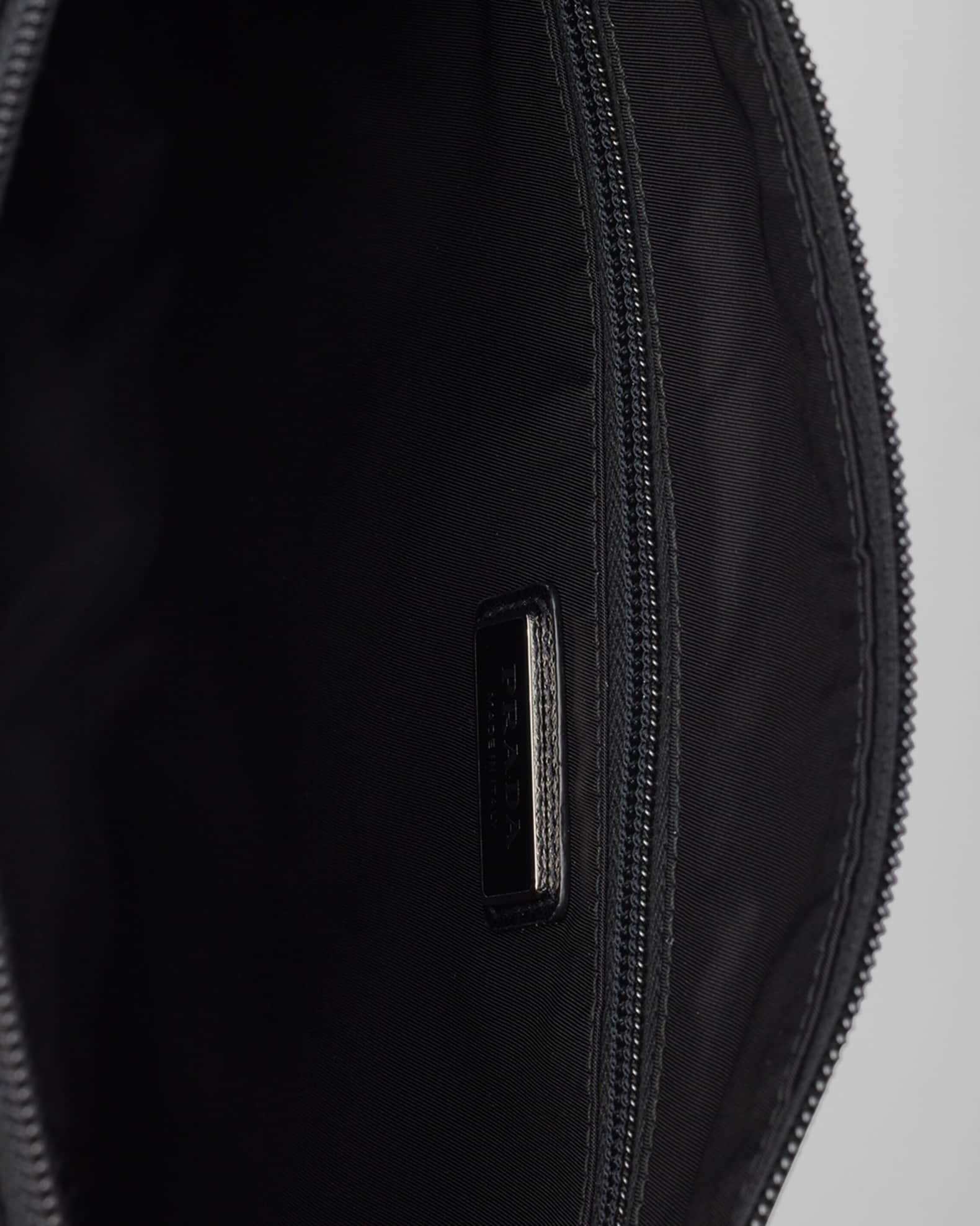 Prada Men's Large Re-Nylon And Saffiano Leather Shoulder Bag | Neiman ...