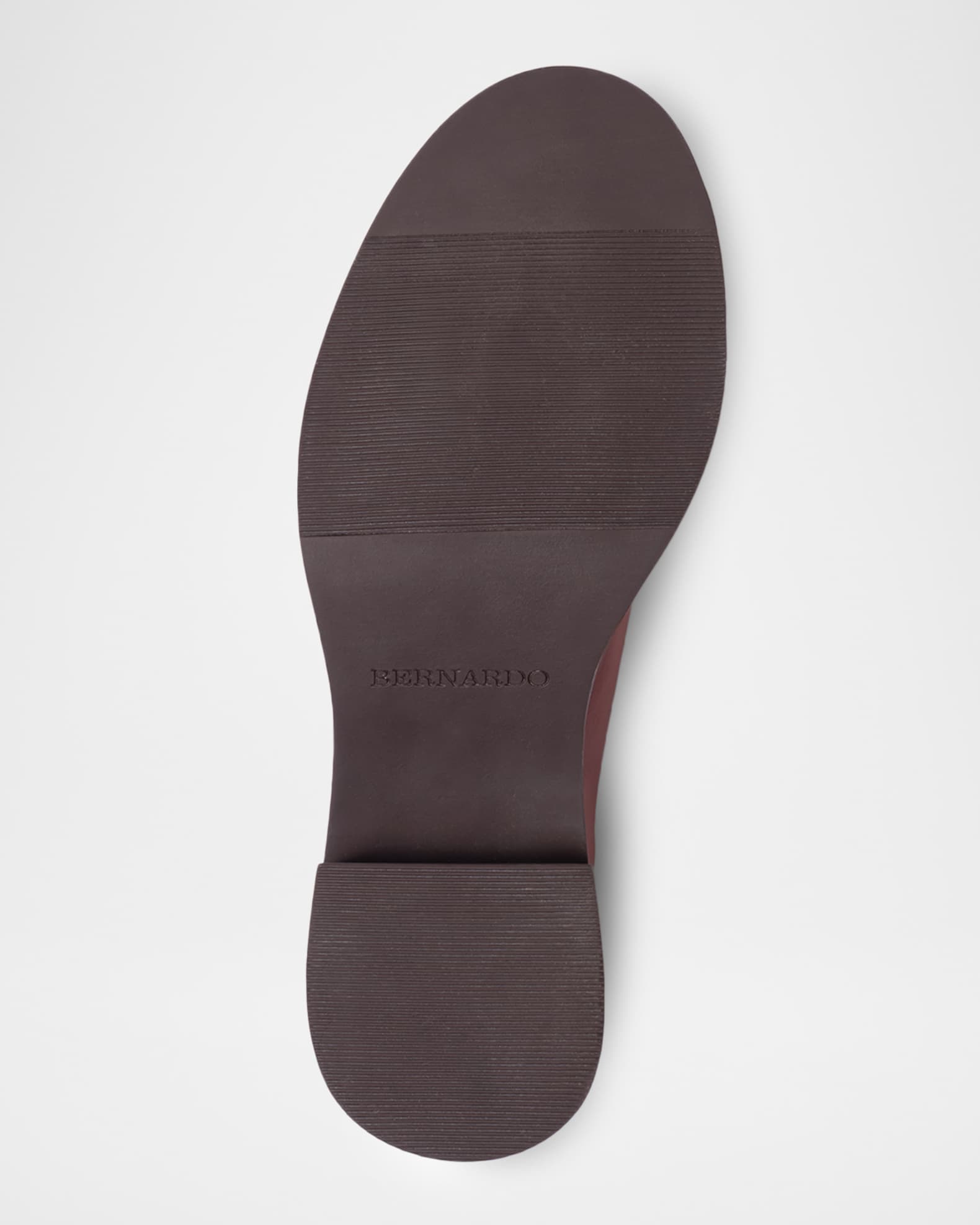 Bernardo Tess Leather Front-Zip Ankle Boots | Neiman Marcus