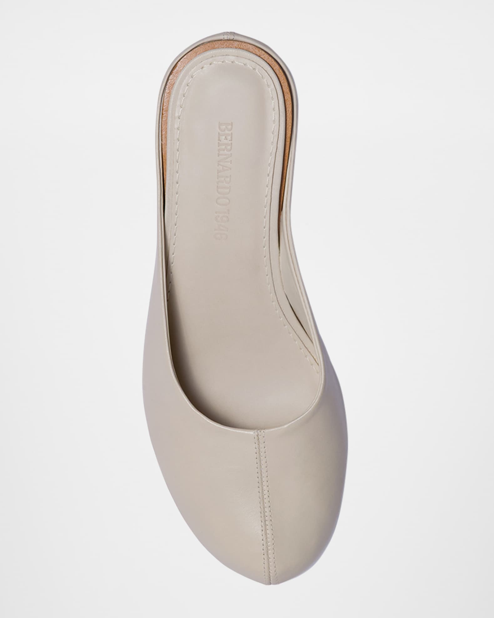 Bernardo Vivi Leather Mule Clogs | Neiman Marcus