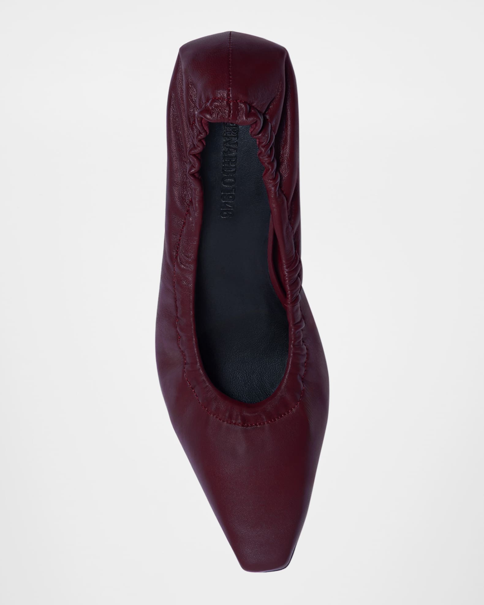 Manu Ruched Leather Snip-Toe Pumps | Neiman Marcus