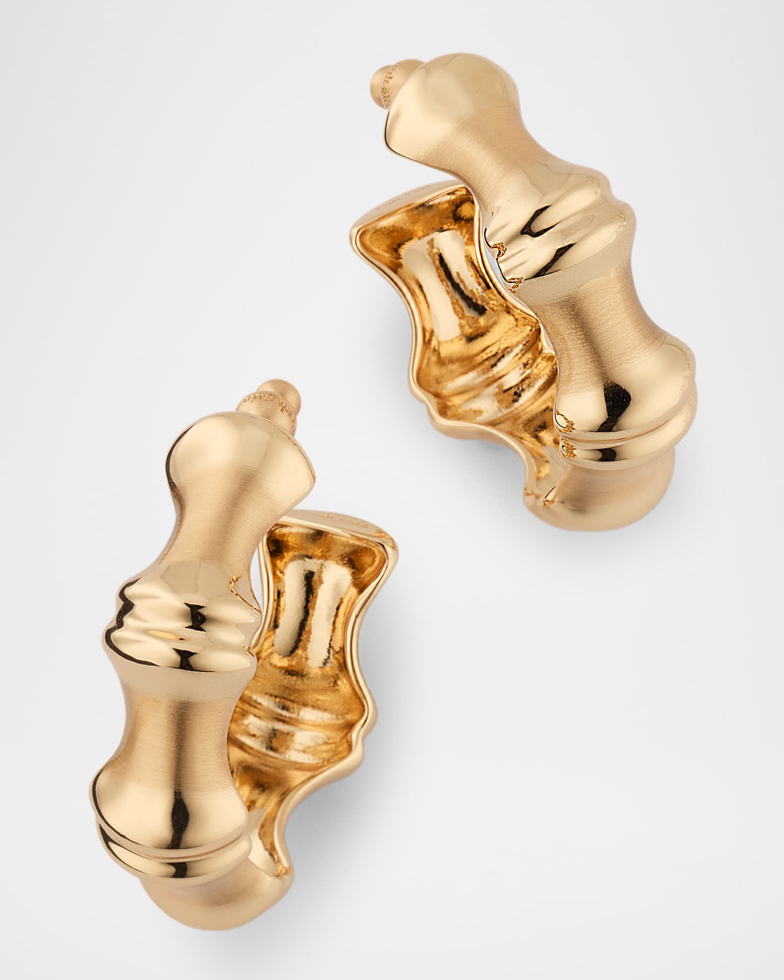 Cult Gaia Bambu Hoop Earrings | Neiman Marcus