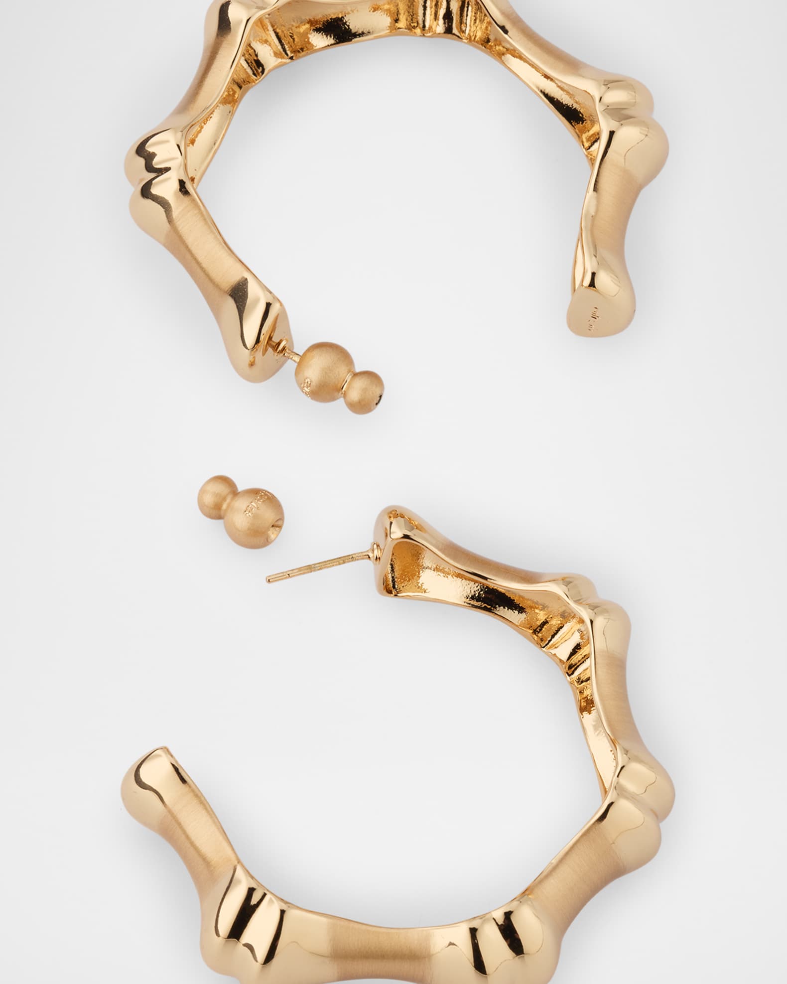 Cult Gaia Bambu Hoop Earrings | Neiman Marcus