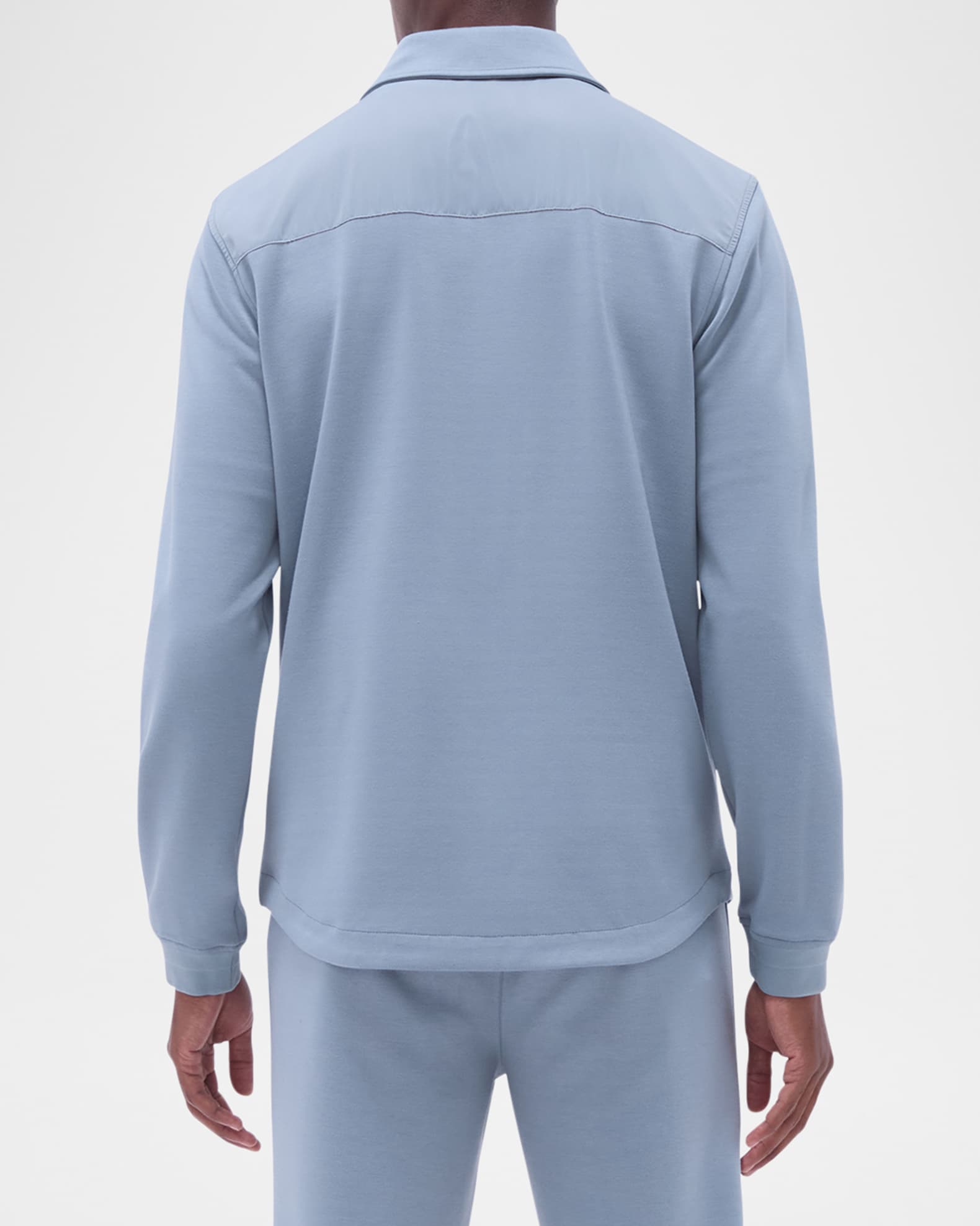 Bugatchi Men's Soft Knit Shirt Jacket | Neiman Marcus