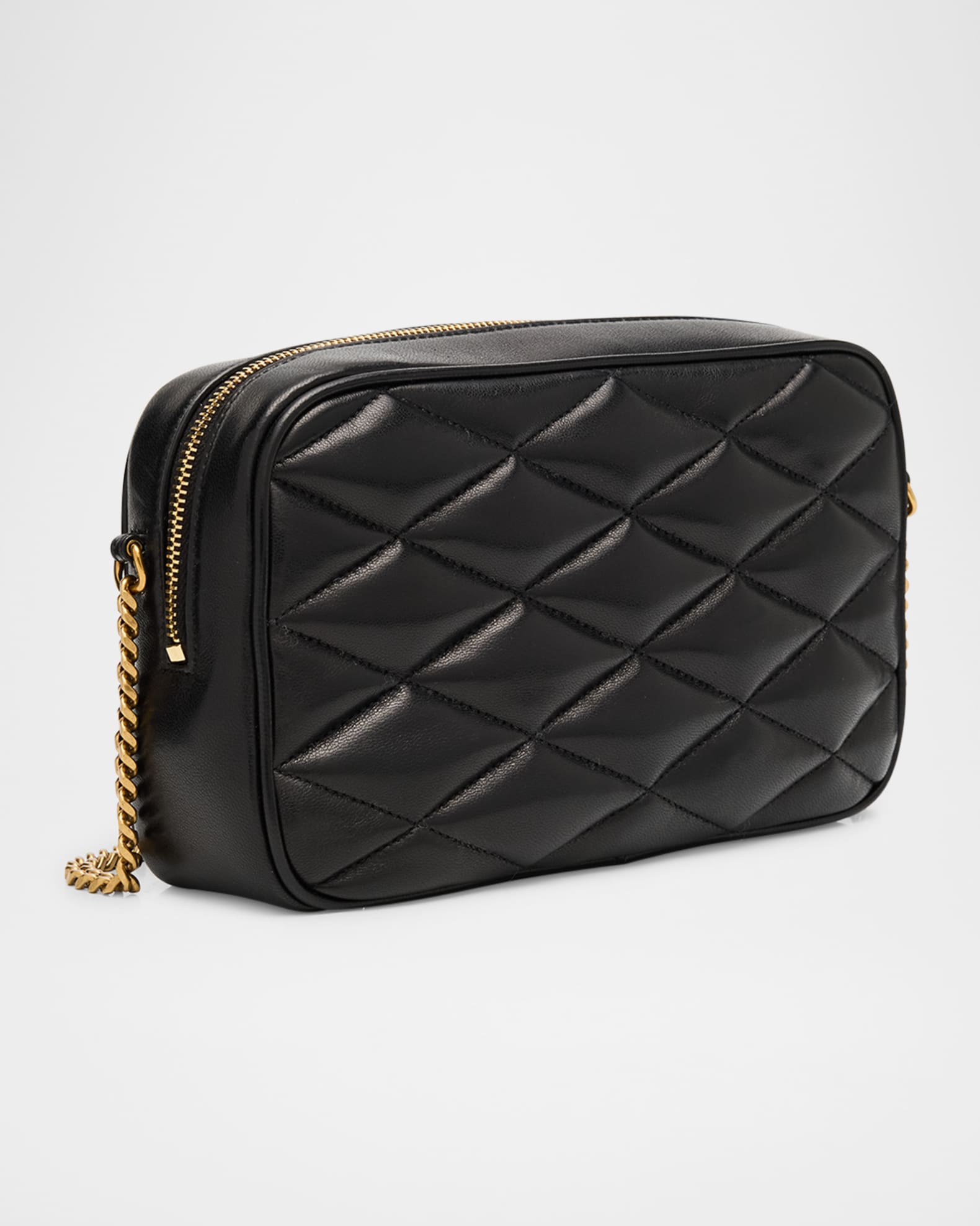 Saint Laurent Mini Camera Bag in Quilted Leather | Neiman Marcus