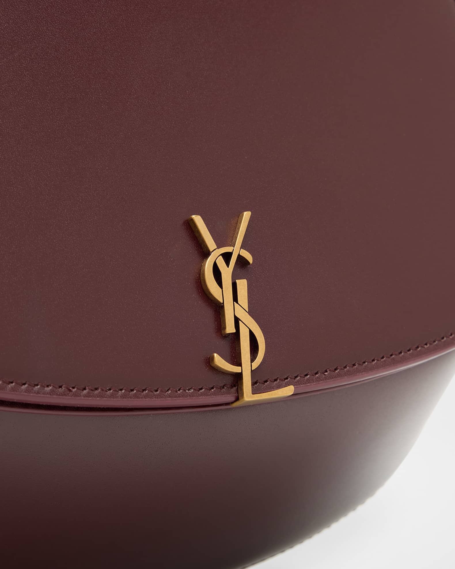 Saint Laurent YSL Top-Handle Bag in Smooth Leather | Neiman Marcus