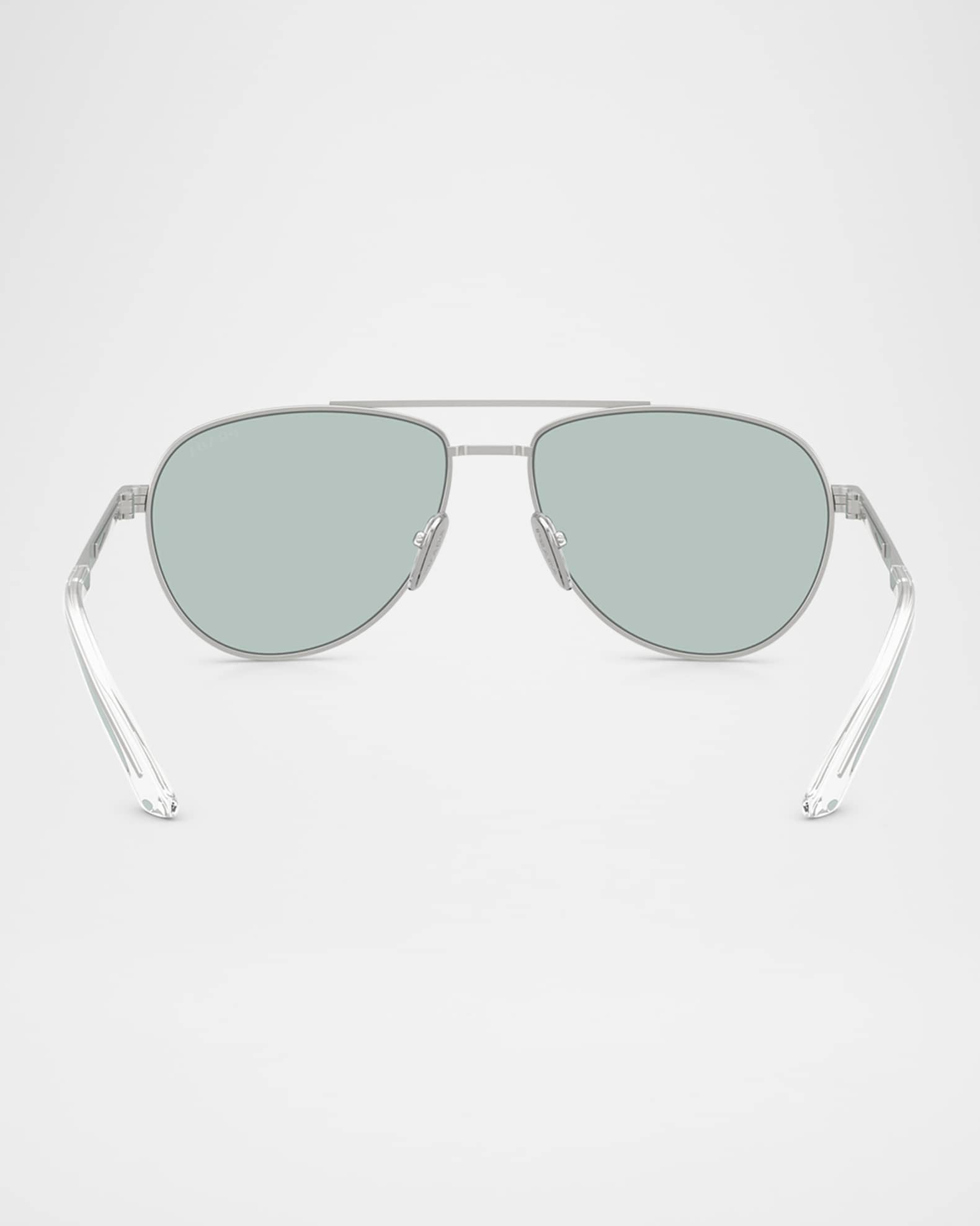Prada Men's PR A54S Aviator Sunglasses | Neiman Marcus