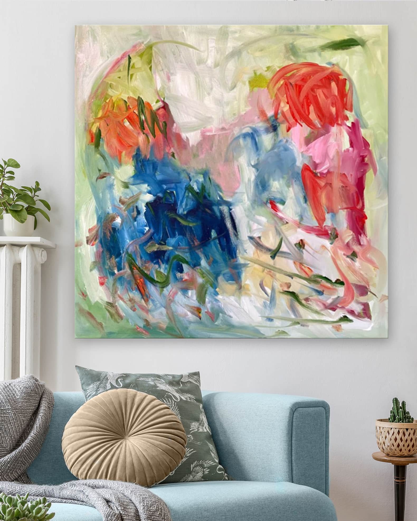 RFA Fine Art "Happy" Hand-Embellished Giclee by Kate Baldock | Neiman ...