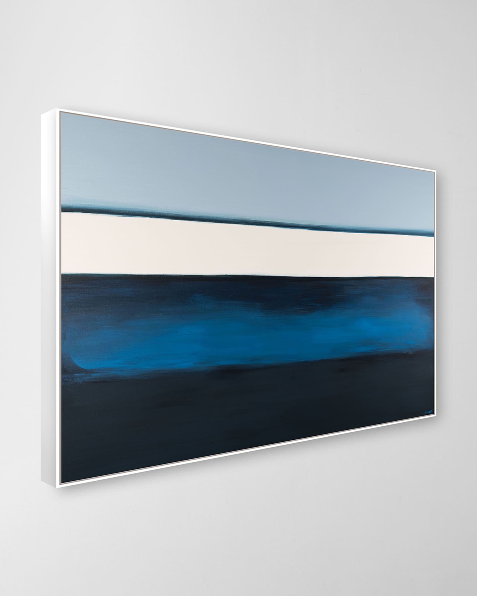 RFA Fine Art "Gradual Blue" Hand-Embellished Giclee by H. Scott ...
