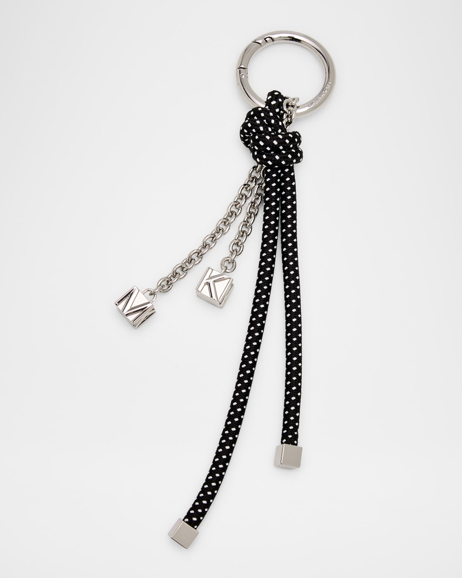 MICHAEL Michael Kors Speckled Cord & Logo Bead Bag Charm | Neiman Marcus