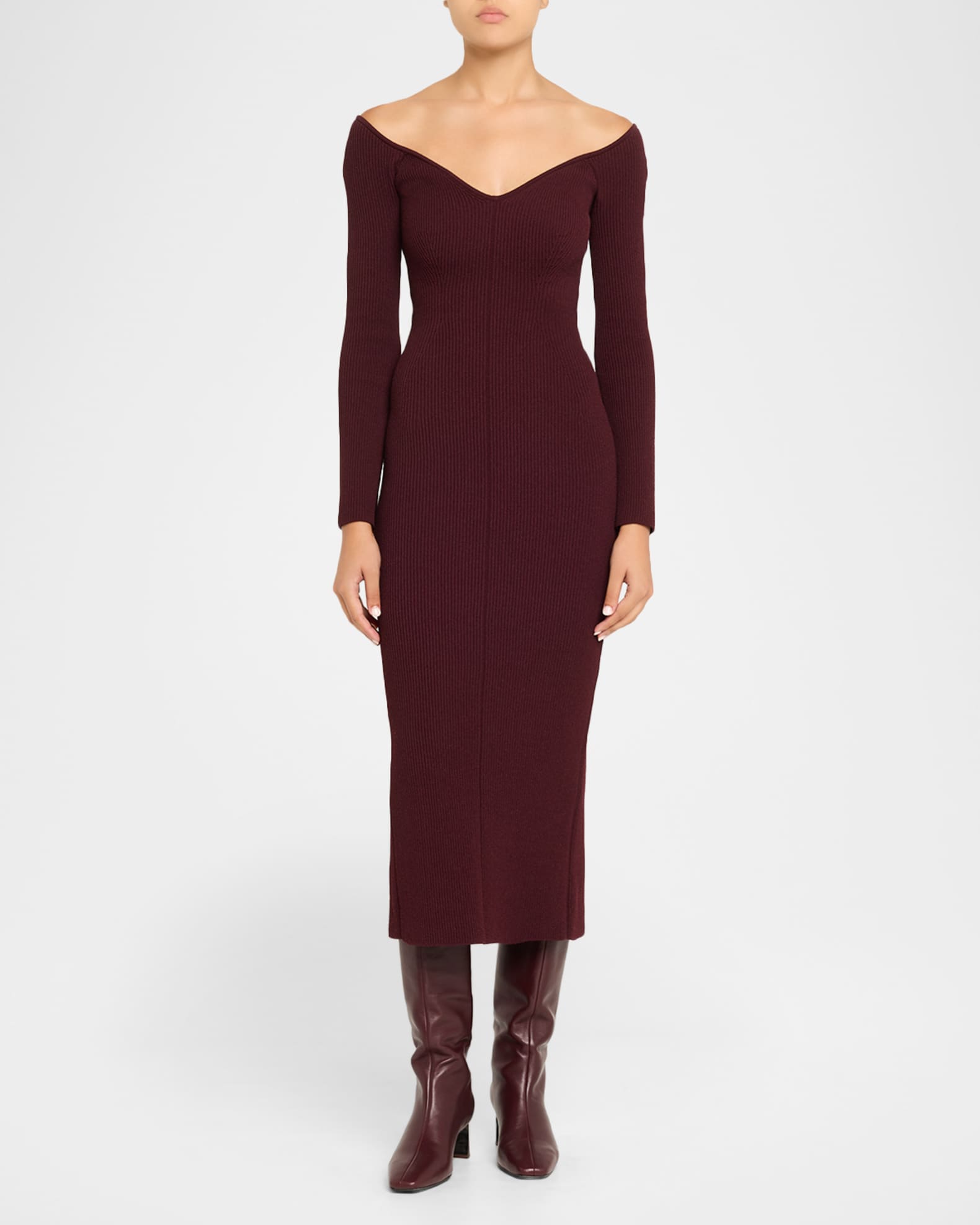 Rag & Bone Astor Leather Slouch Boots | Neiman Marcus