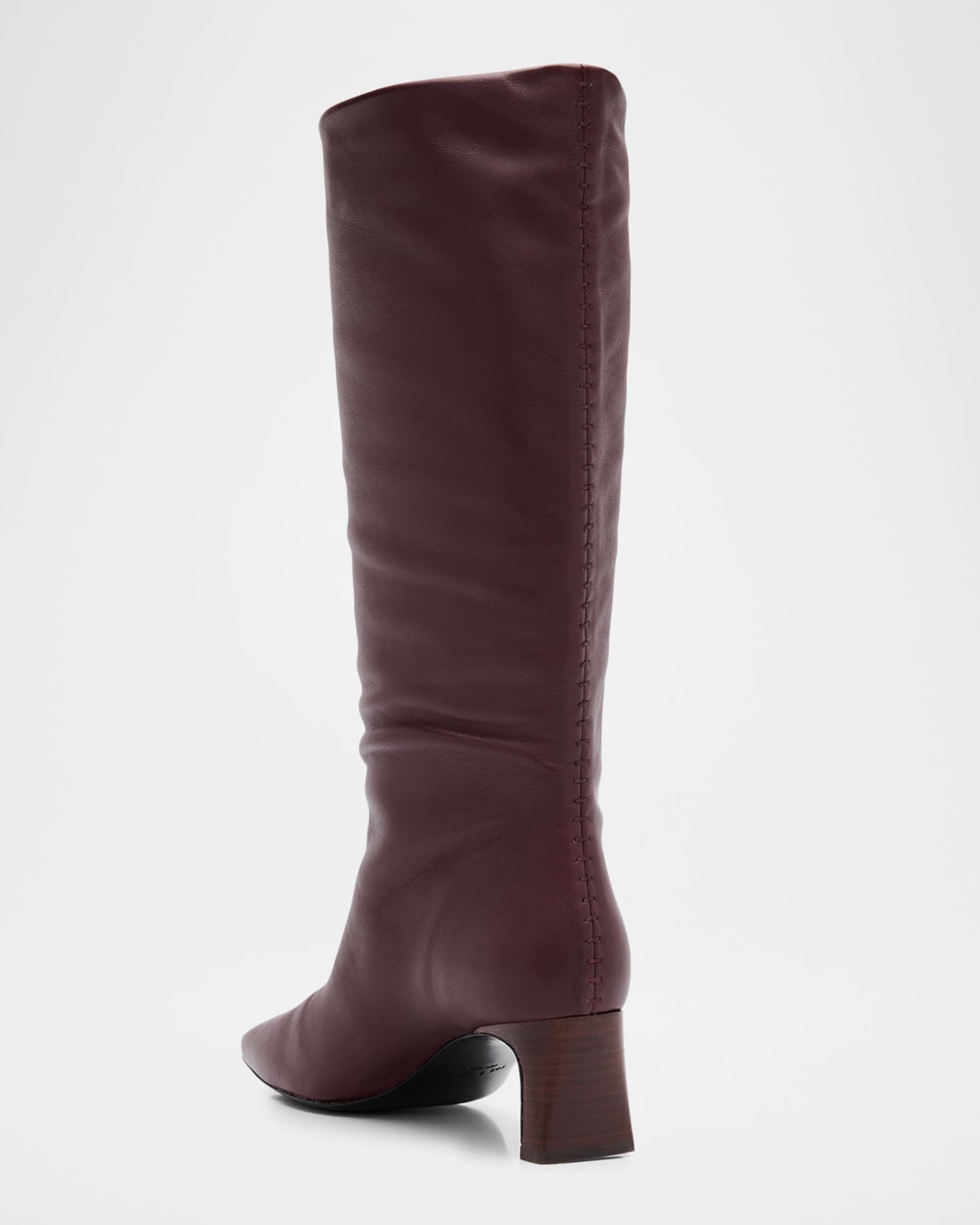 Rag & Bone Astor Leather Slouch Boots | Neiman Marcus