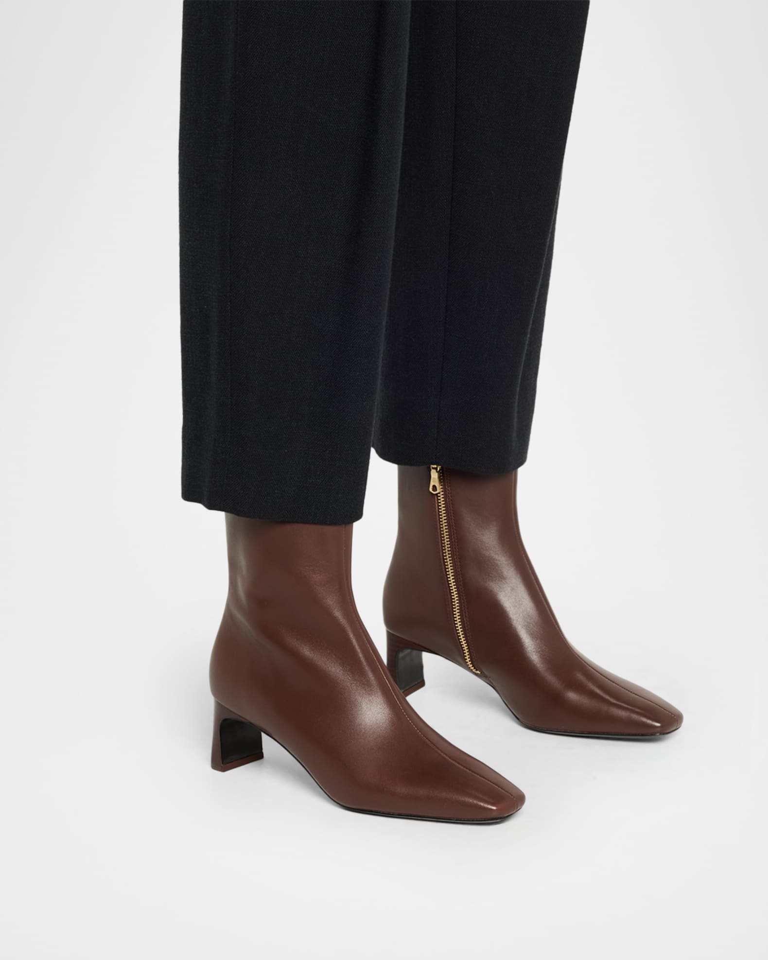 Rag & Bone Avery Leather Zip Ankle Boots | Neiman Marcus
