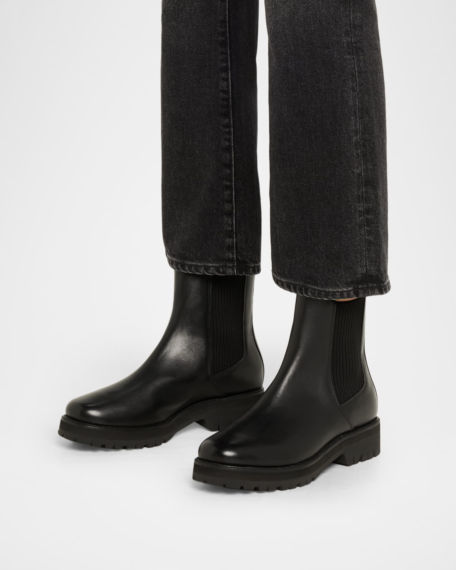 Rag & Bone Corey Leather Chelsea Boots | Neiman Marcus