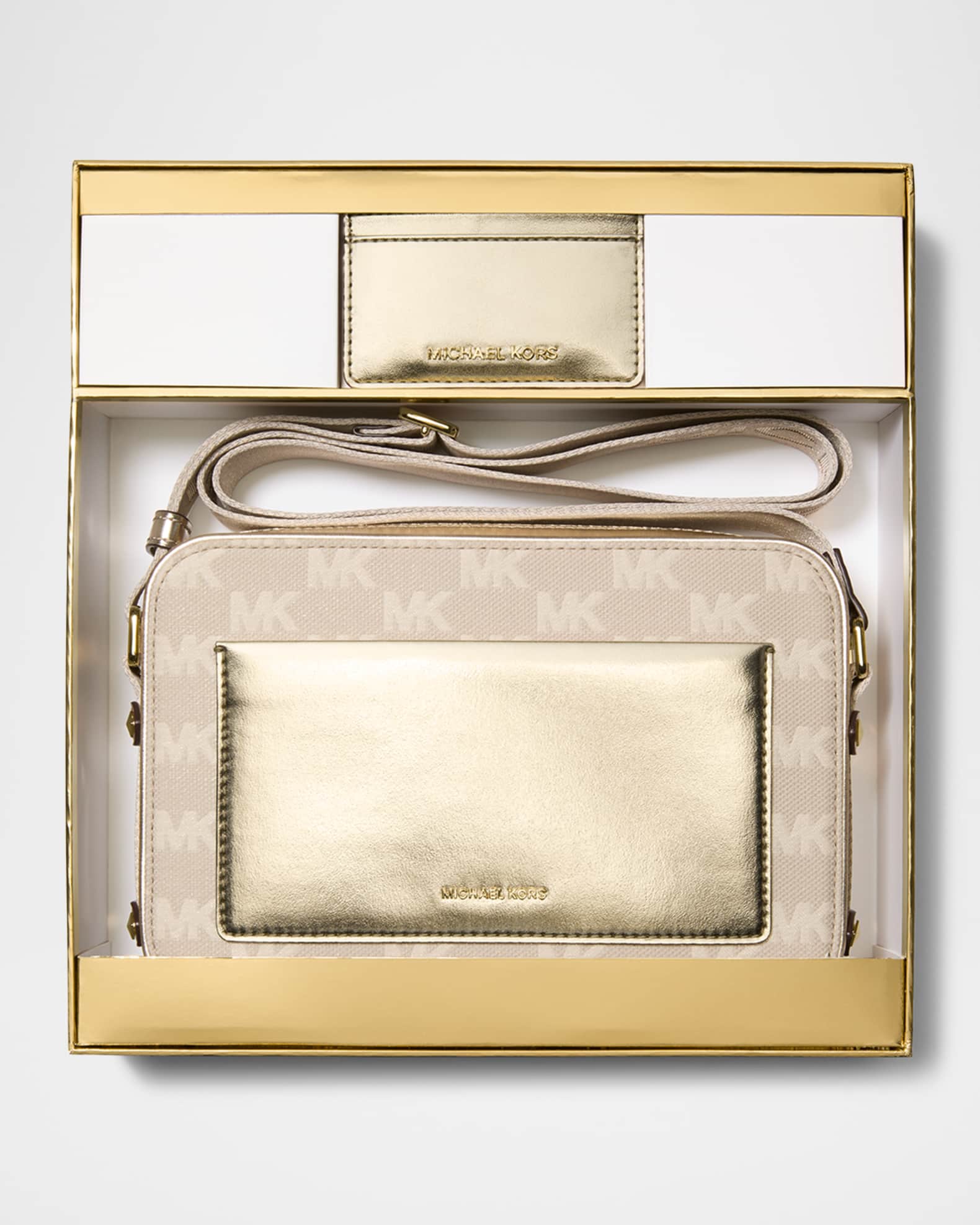 MICHAEL Michael Kors Maeve Large Logo Crossbody Bag | Neiman Marcus