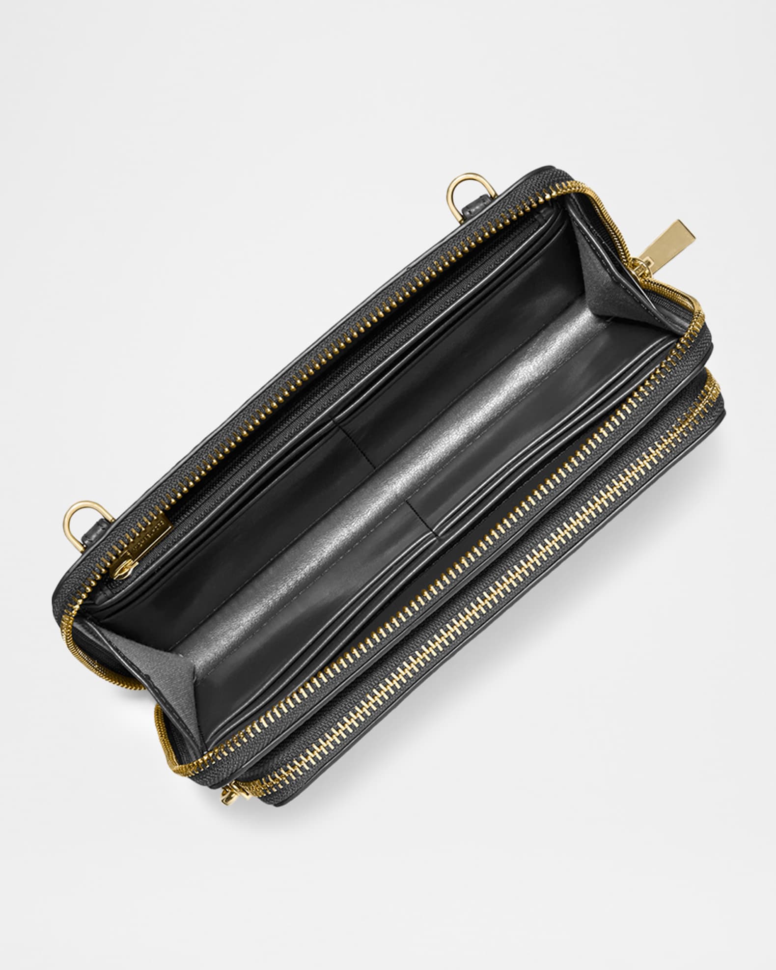 MICHAEL Michael Kors Jet Set Large Leather Continental Crossbody Bag ...