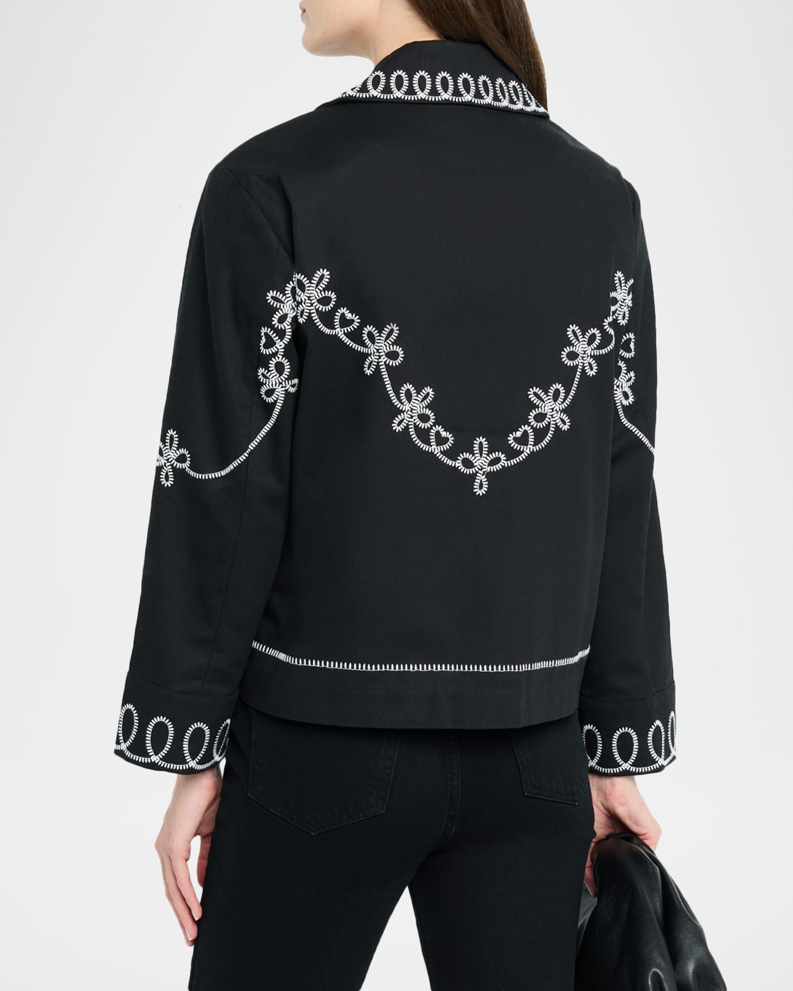 Rails Keaton Embroidered Shirt Jacket | Neiman Marcus