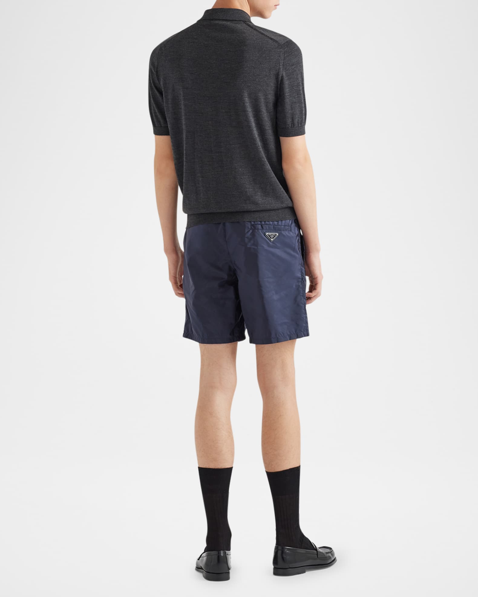 Prada Men's Re-Nylon Swim Trunks | Neiman Marcus