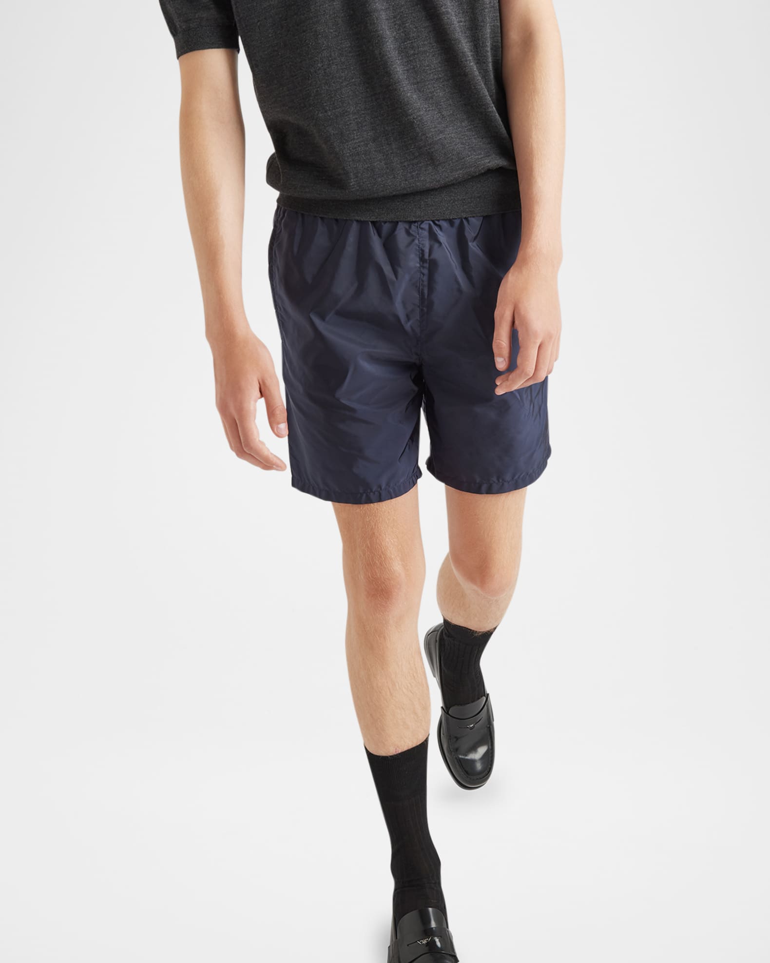 Prada Men's Re-Nylon Swim Trunks | Neiman Marcus