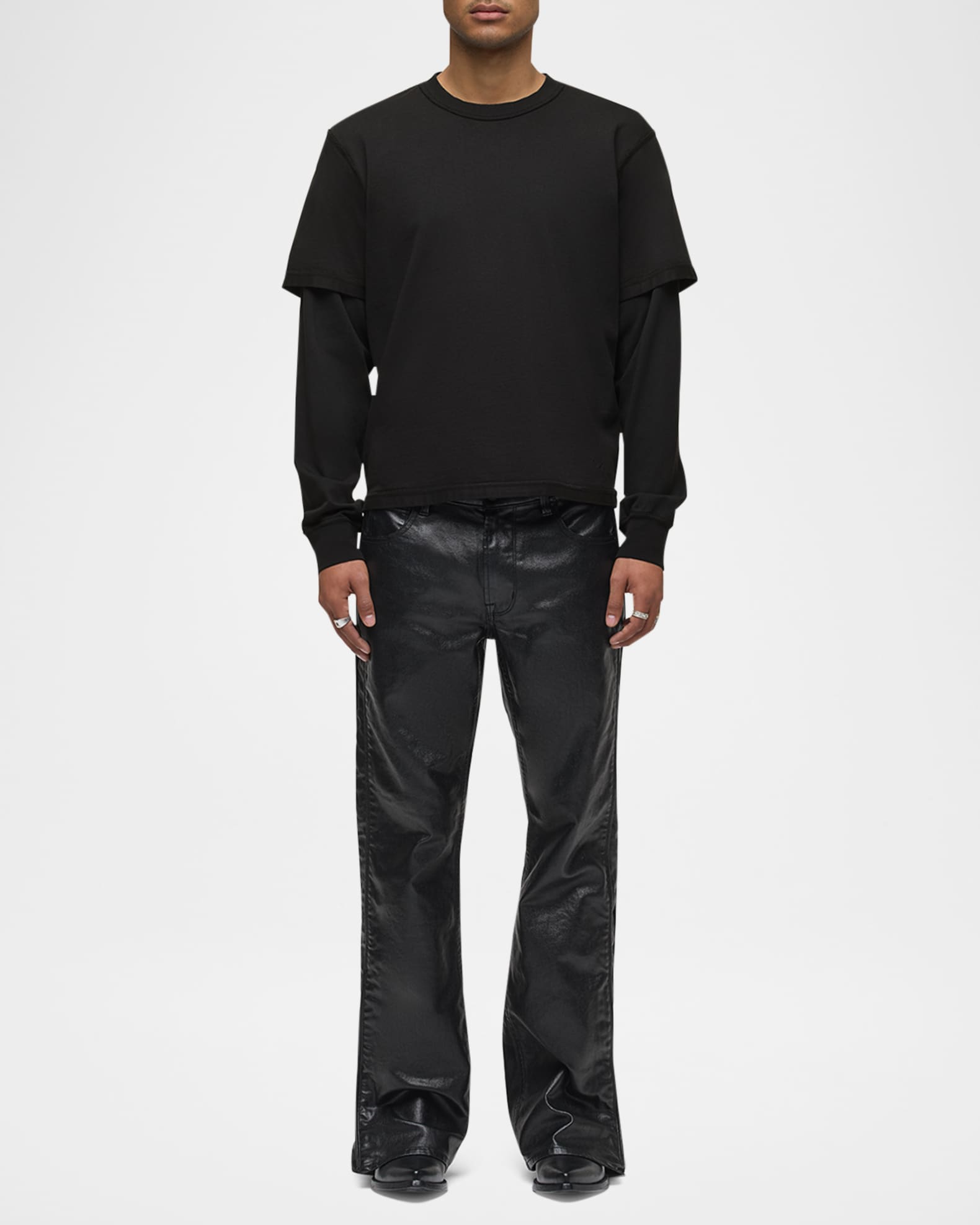Hudson Men's Walker Track Jeans | Neiman Marcus