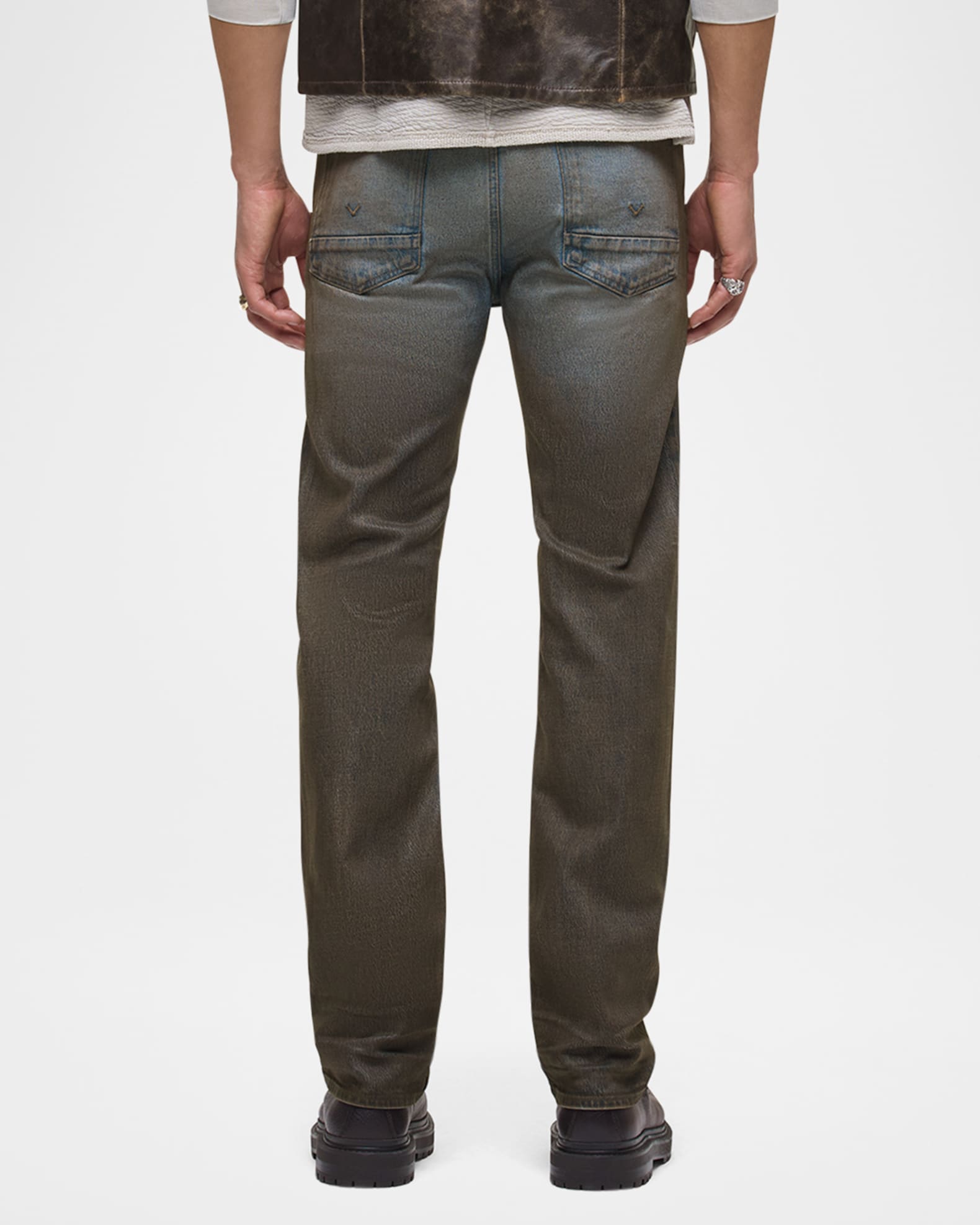 Hudson Men's Wes Classic Straight Jeans | Neiman Marcus
