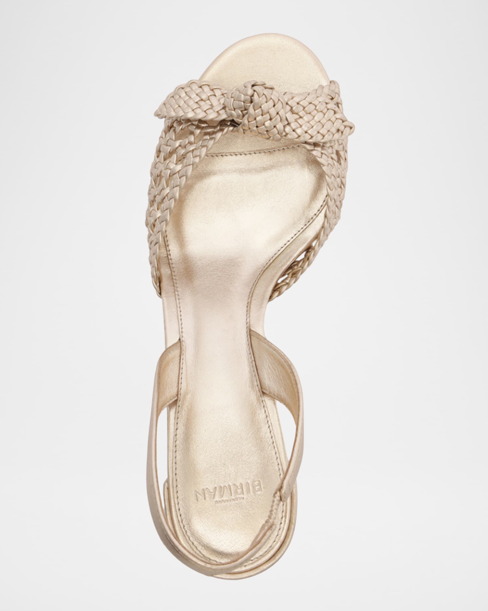 Alexandre Birman Easy Clarita Block 75 Tresse Sandals | Neiman Marcus